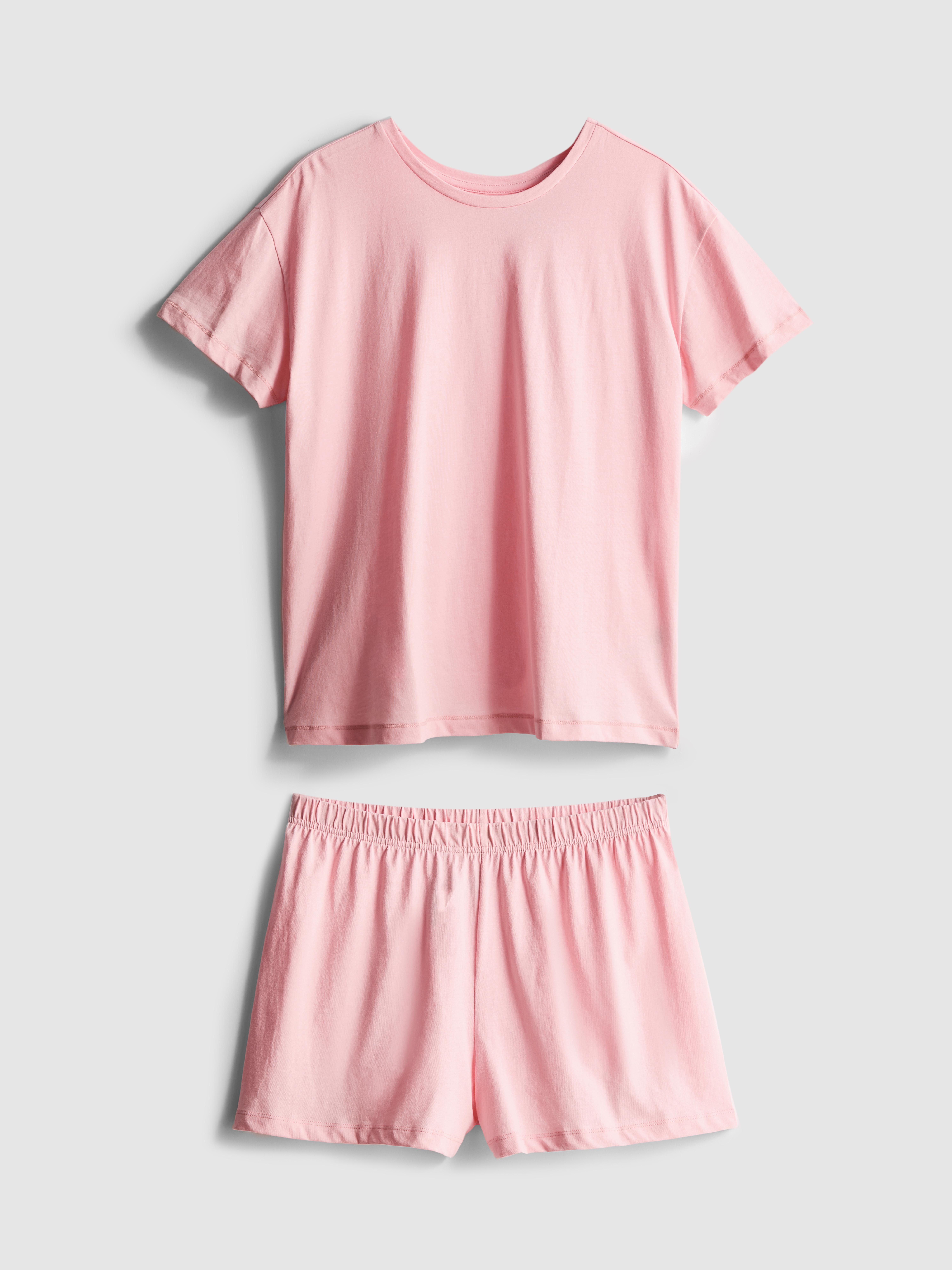 Womens Peach T-Shirt and Shorts Pyjamas | Primark