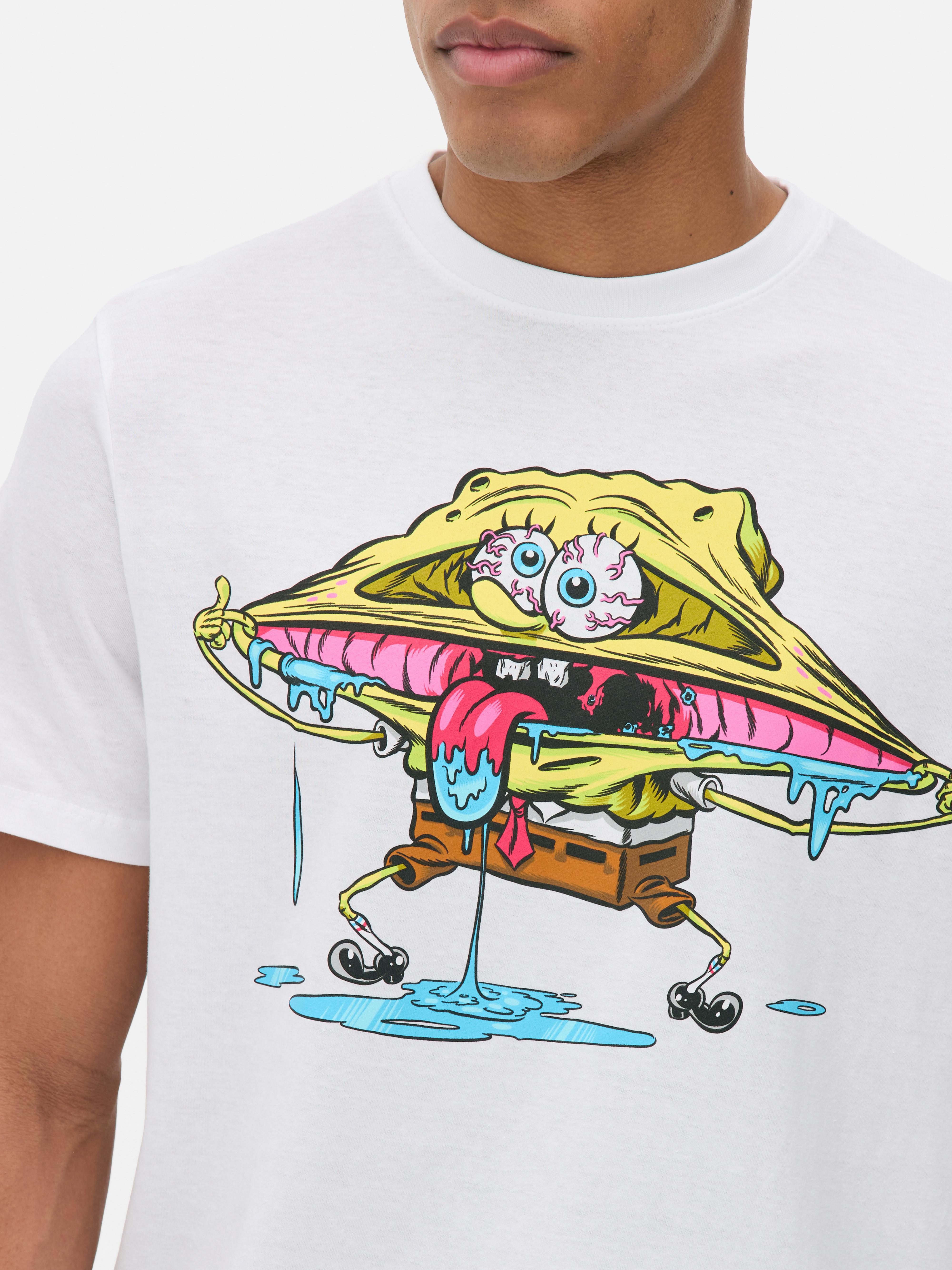 T-shirt graphique Bob l'éponge - Blanc - Homme | Primark