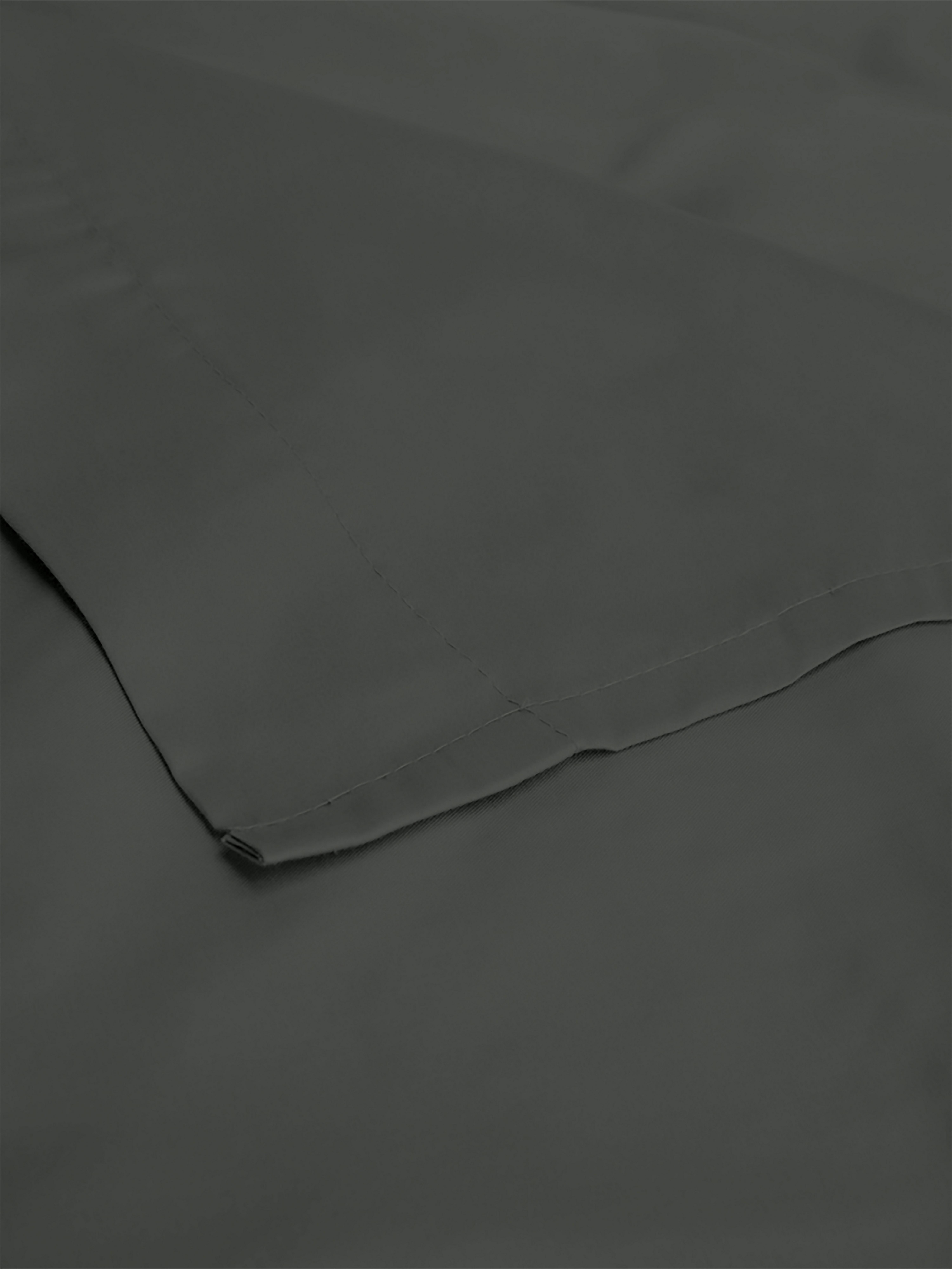 Grey Cotton Double Flat Sheet | Primark