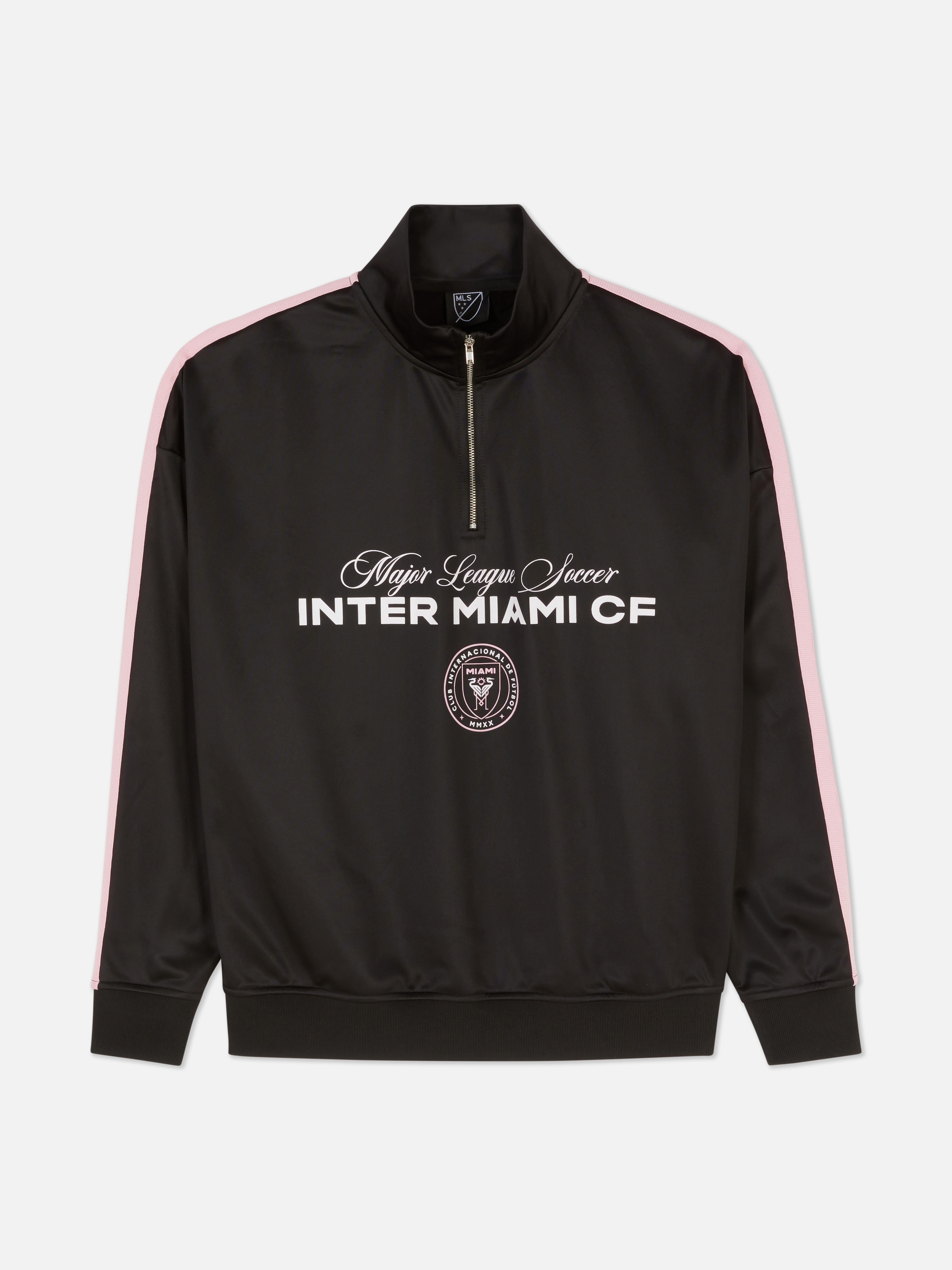 Sweatshirt met halve rits Inter Miami CF - Zwart - Dames | Primark