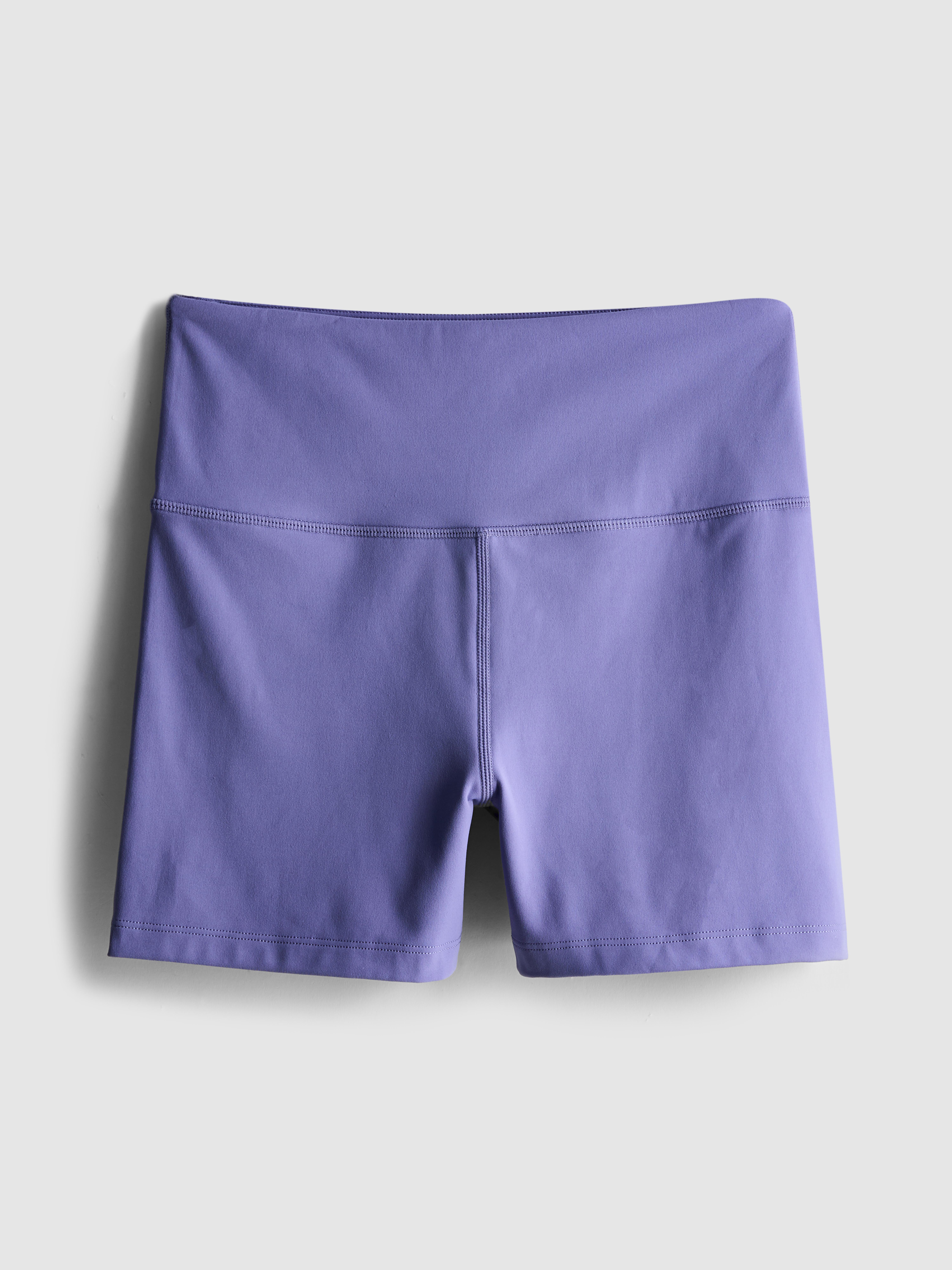 Womens Purple Buttery Soft Micro Workout Shorts | Primark