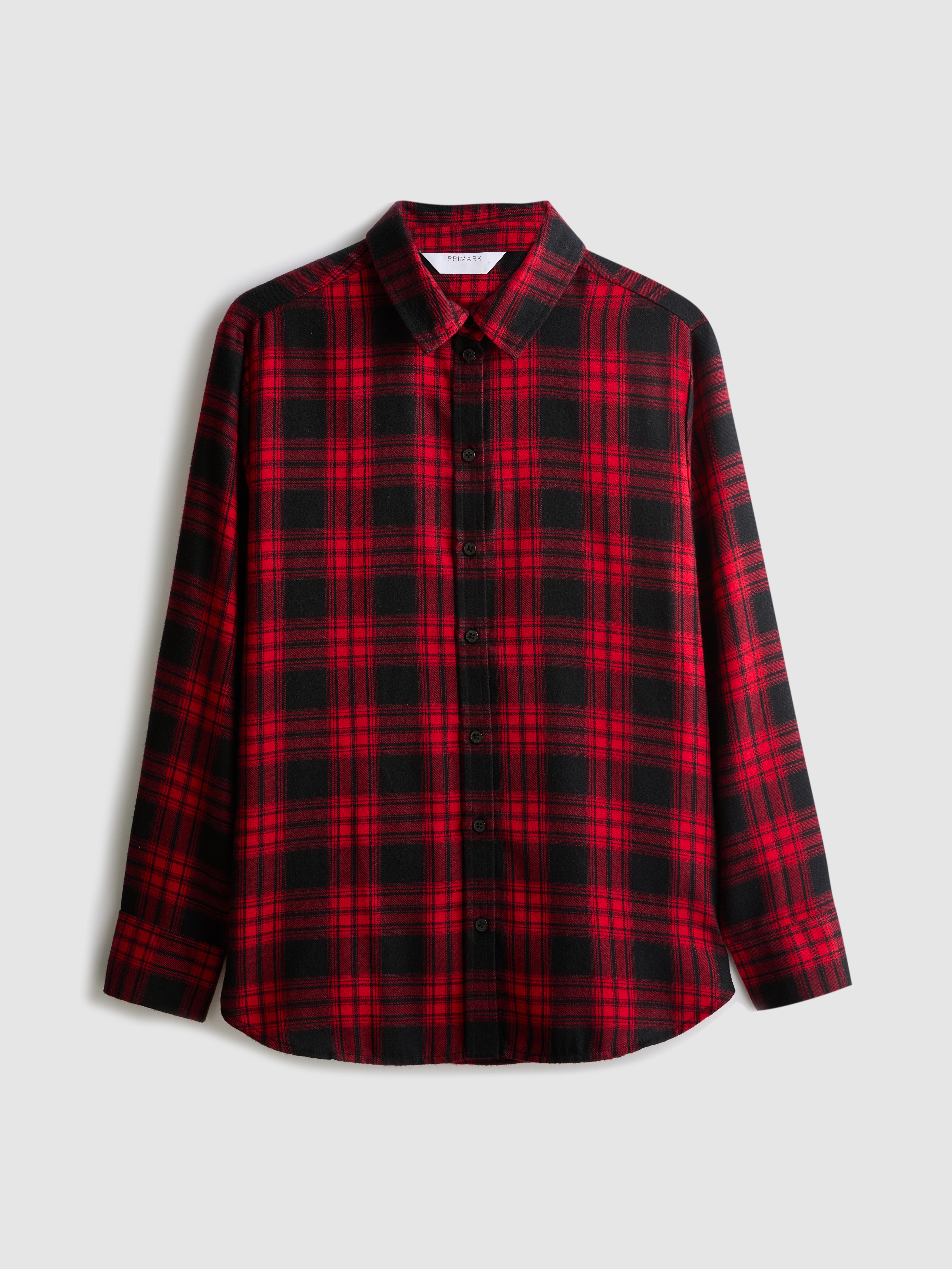 Women's Red Classic Check Shirt | Primark