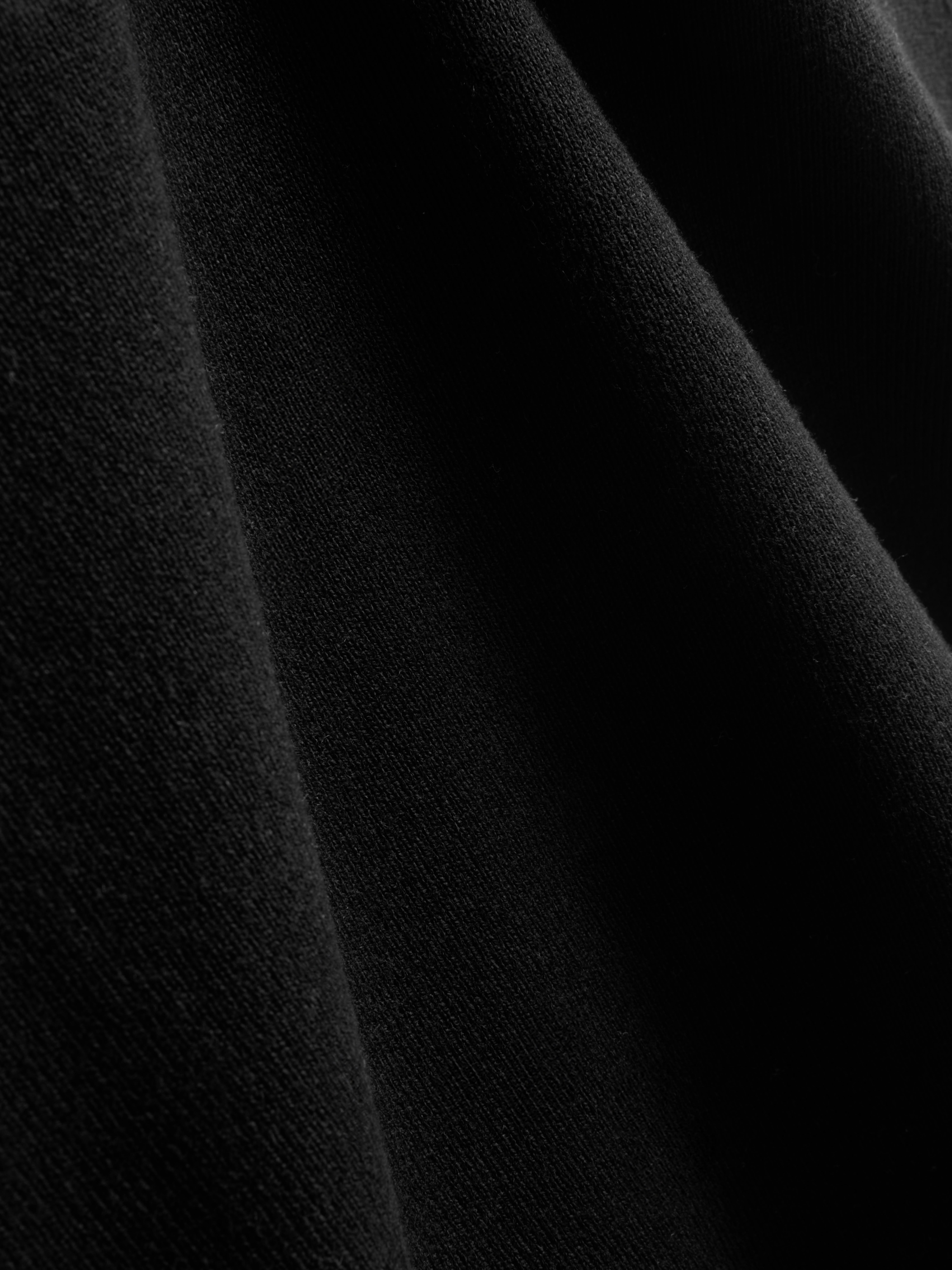 Camiseta de escote vuelto tipo bardot - Negro - Mujer | Primark