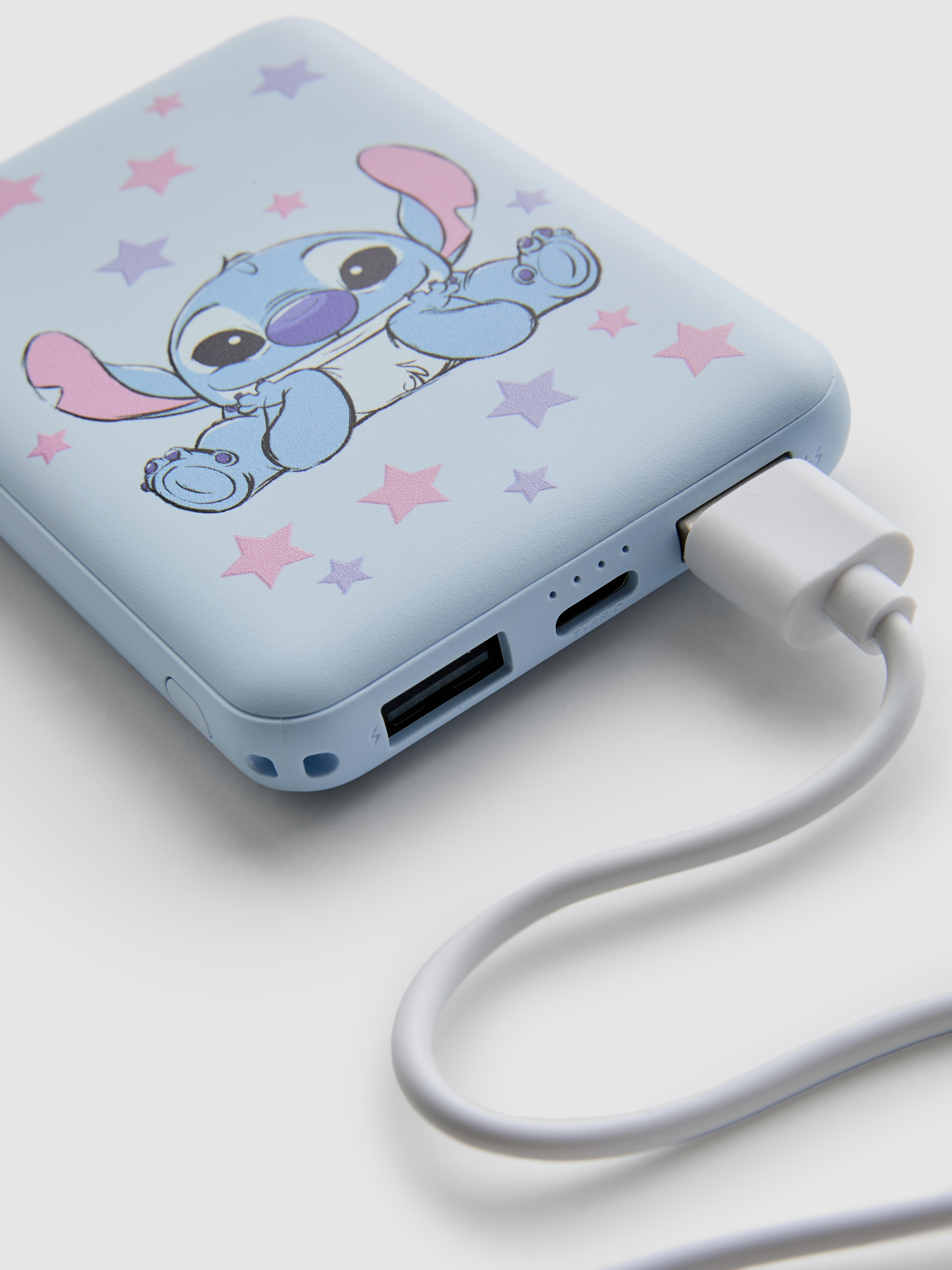Blue Disney's Stitch Portable Powerbank | Penneys