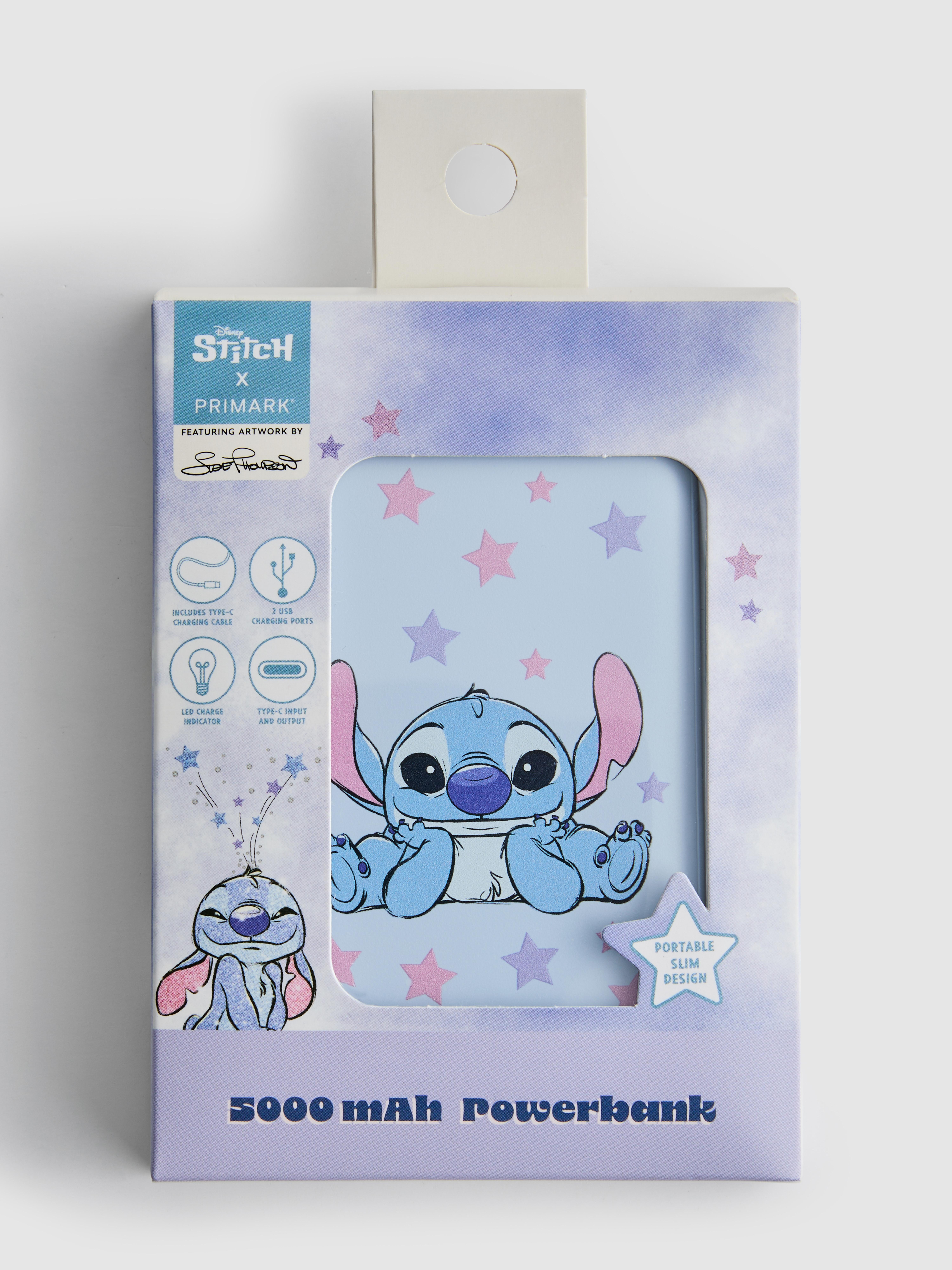 Blue Disney's Stitch Portable Powerbank | Penneys