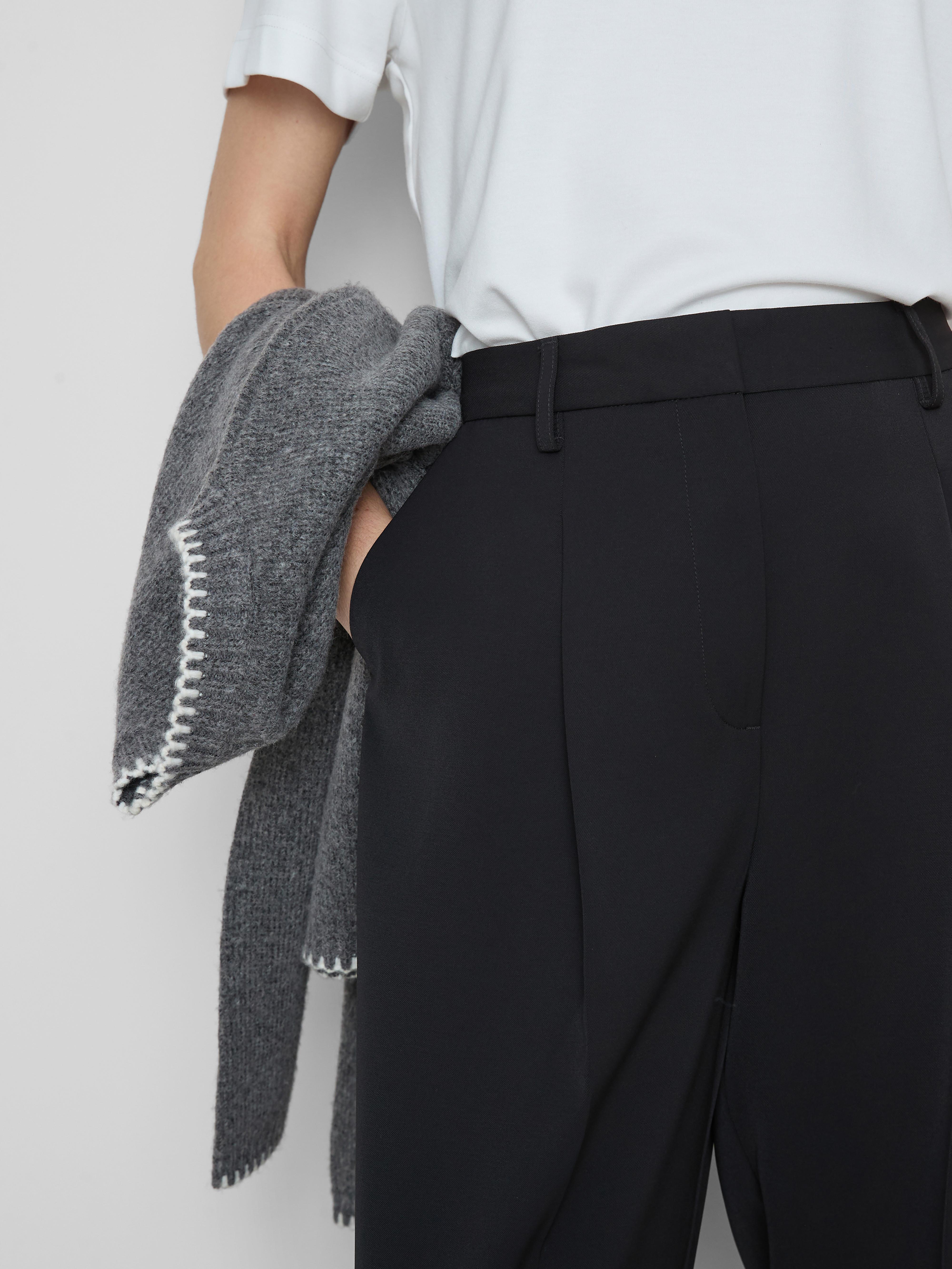 Womens Black Lila Straight Leg Trousers | Short Length | Primark