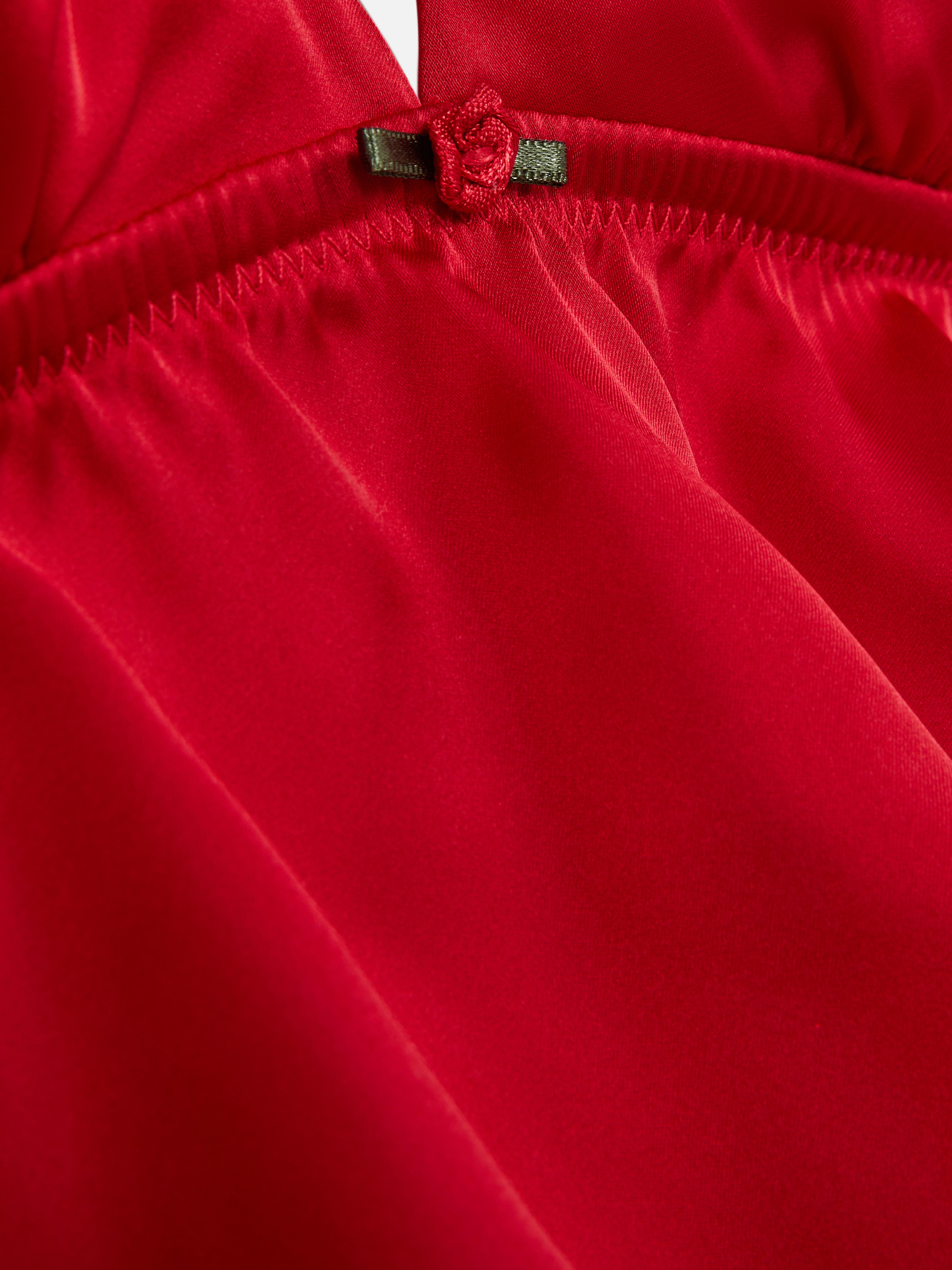 Bralette vaporosa in raso - Rosso - Donna | Primark