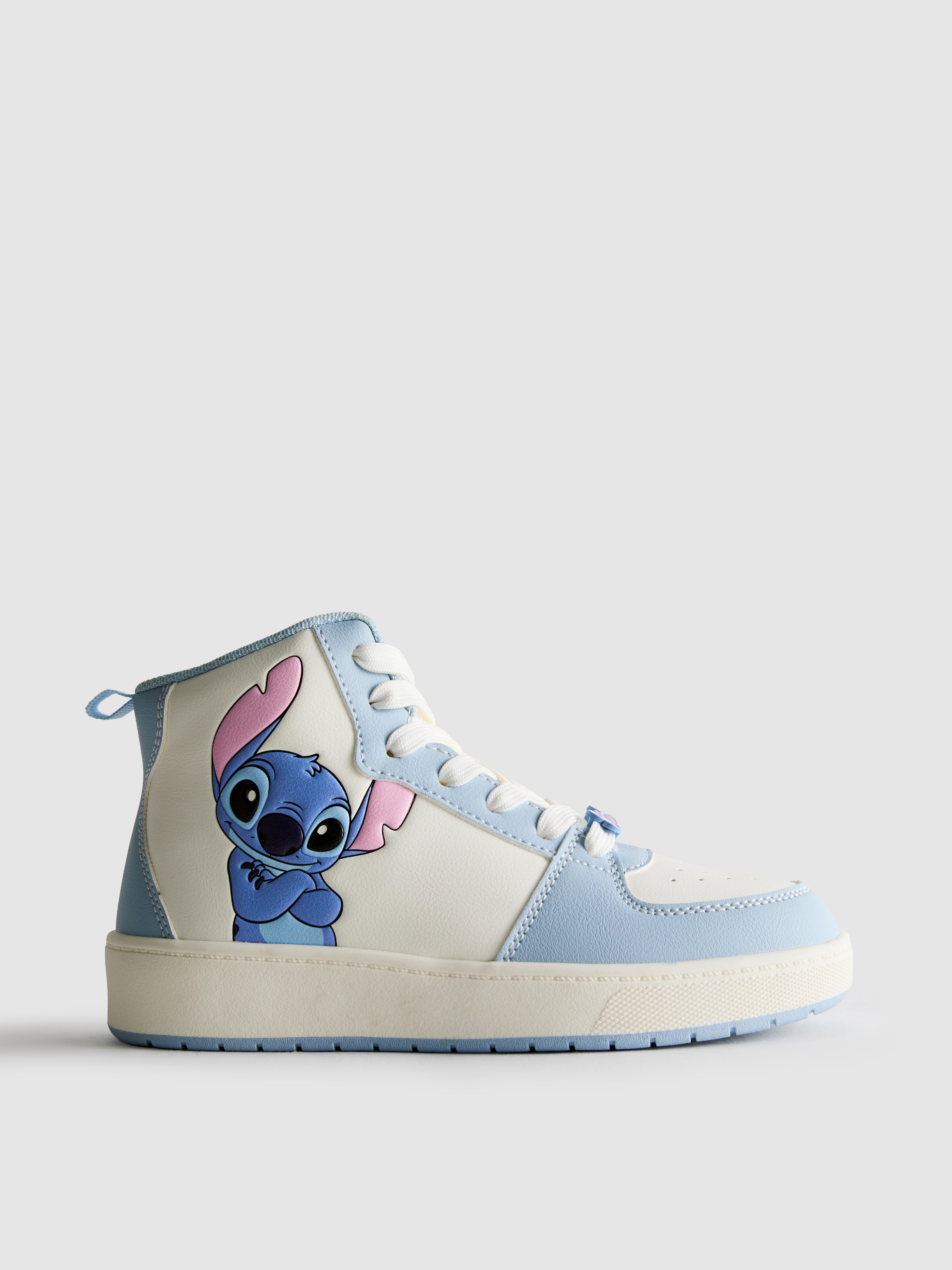 Girls Blue Disney’s Stitch High Tops | Primark