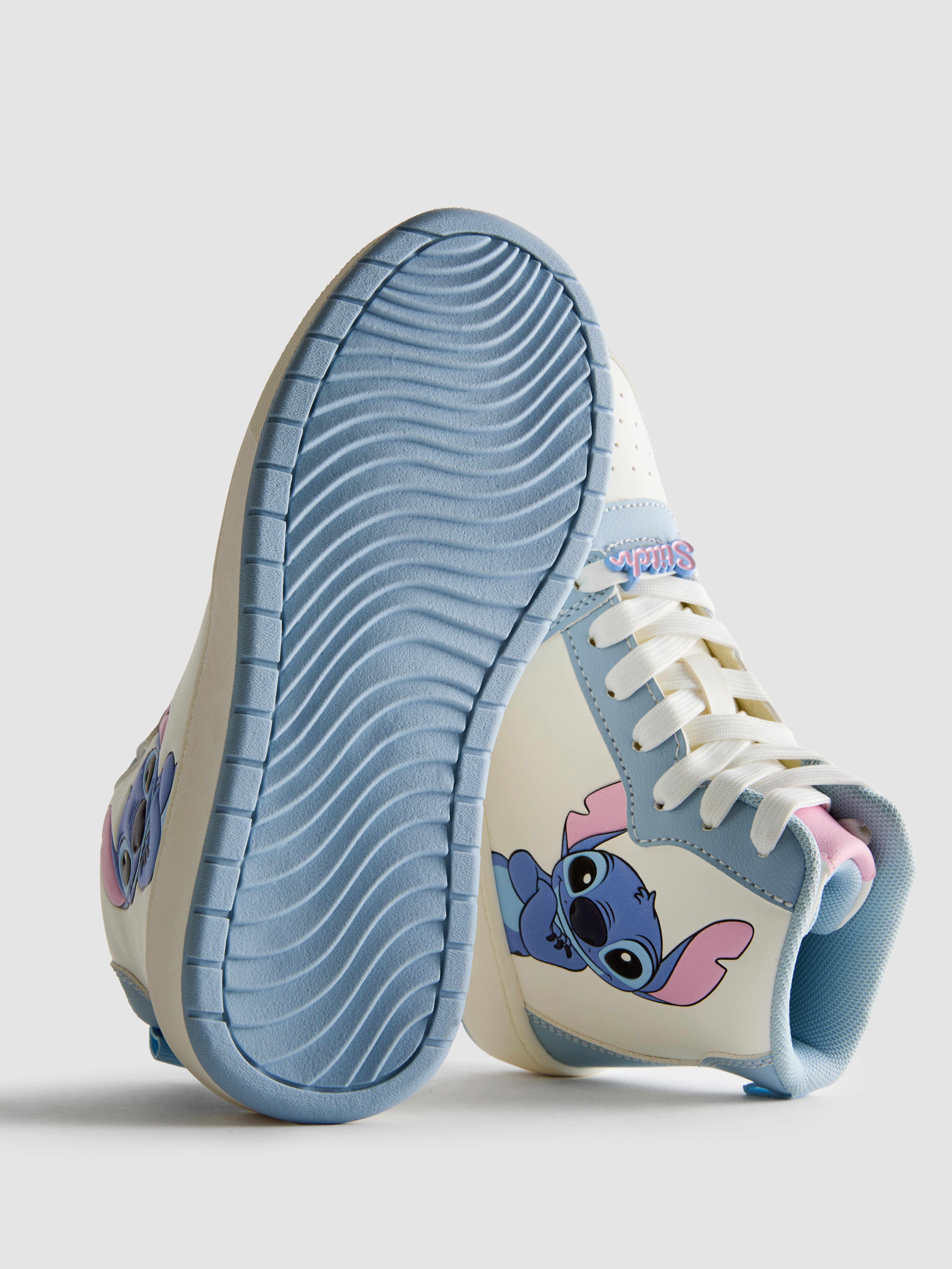 Girls Blue Disney’s Stitch High Tops | Primark