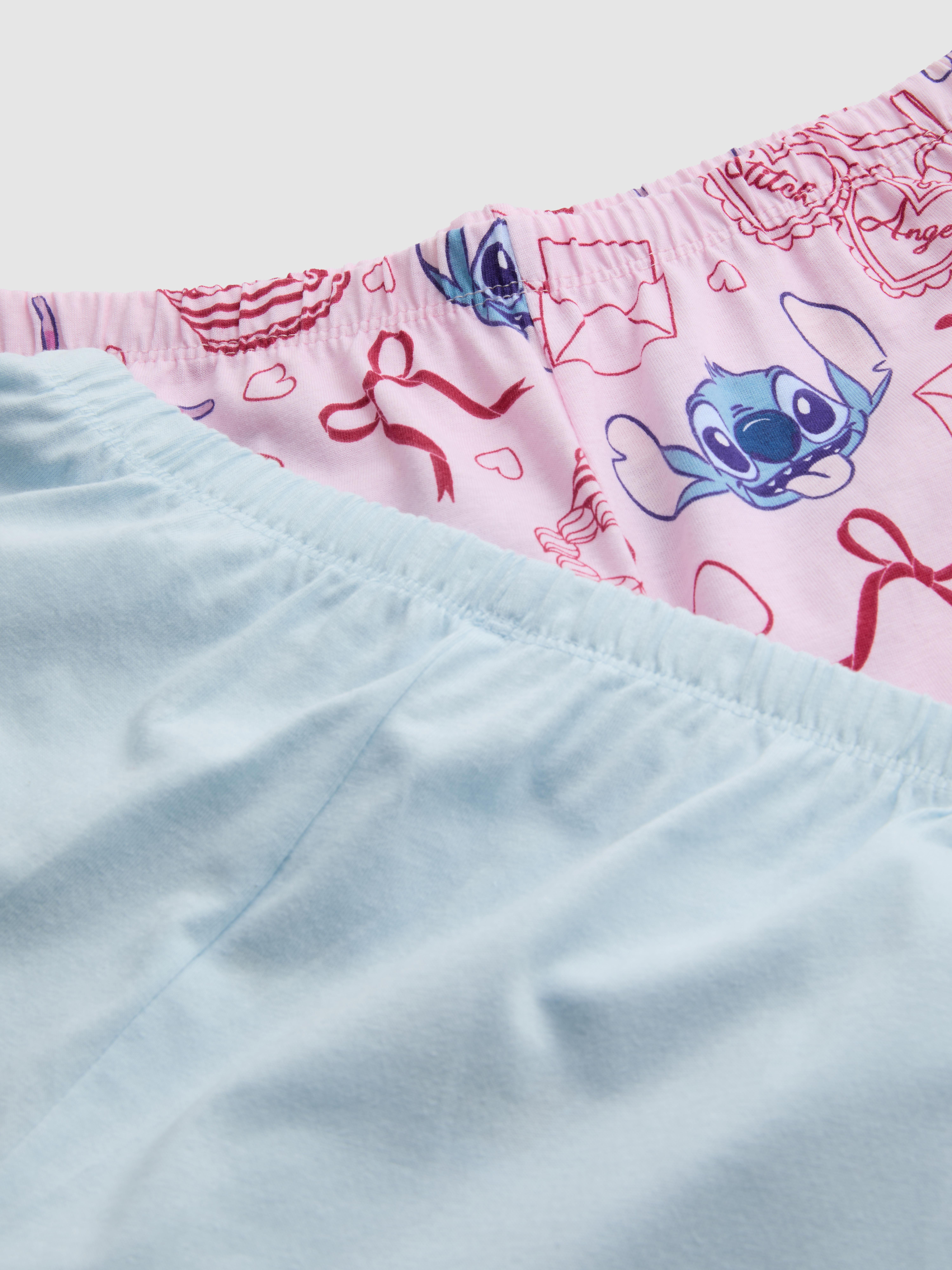 Girls Pink 5-14yrs | 2pk Disney’s Stitch Pyjamas | Primark