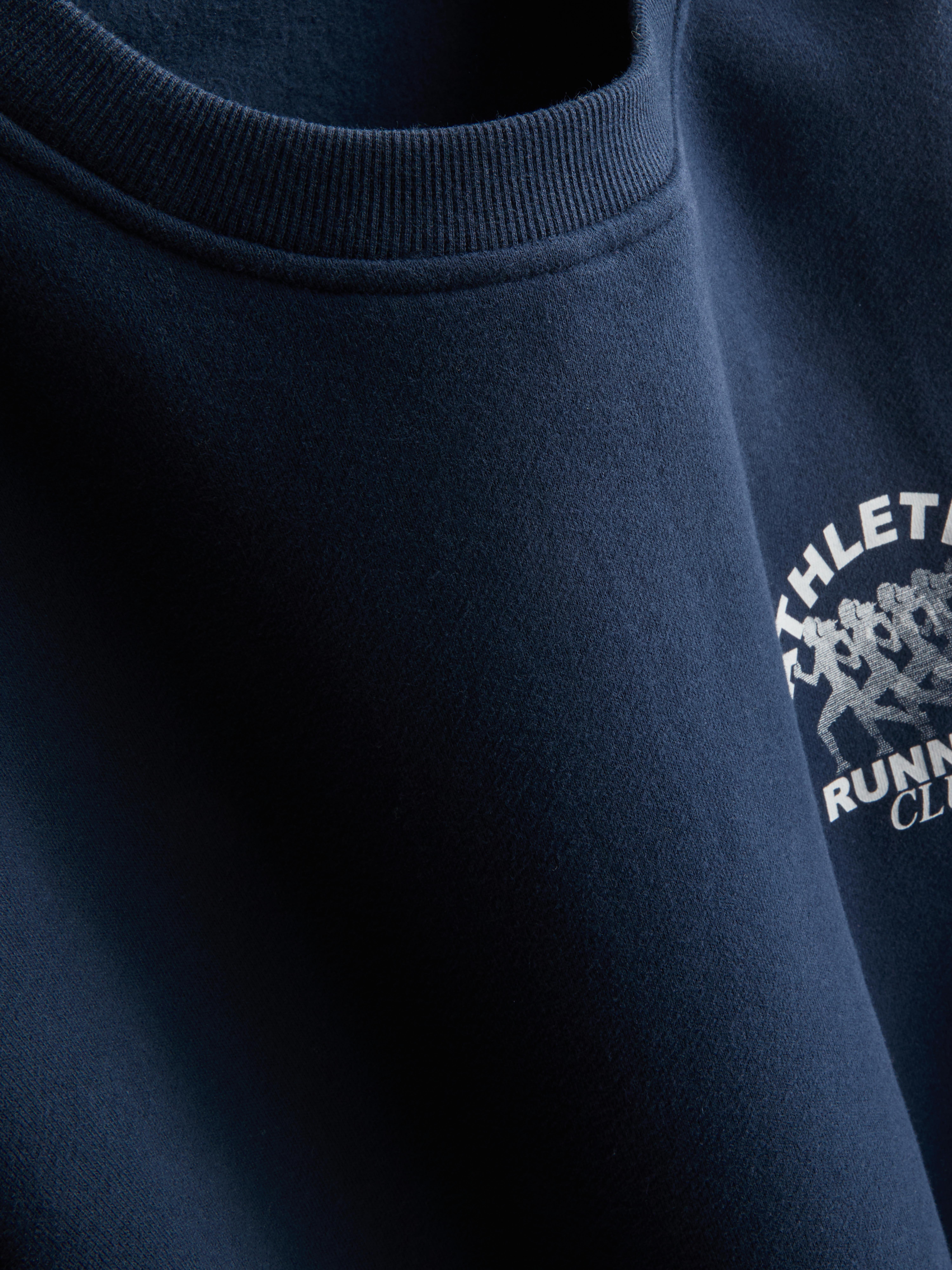 Women's Navy Run Club Graphic Sweatshirt | Primark