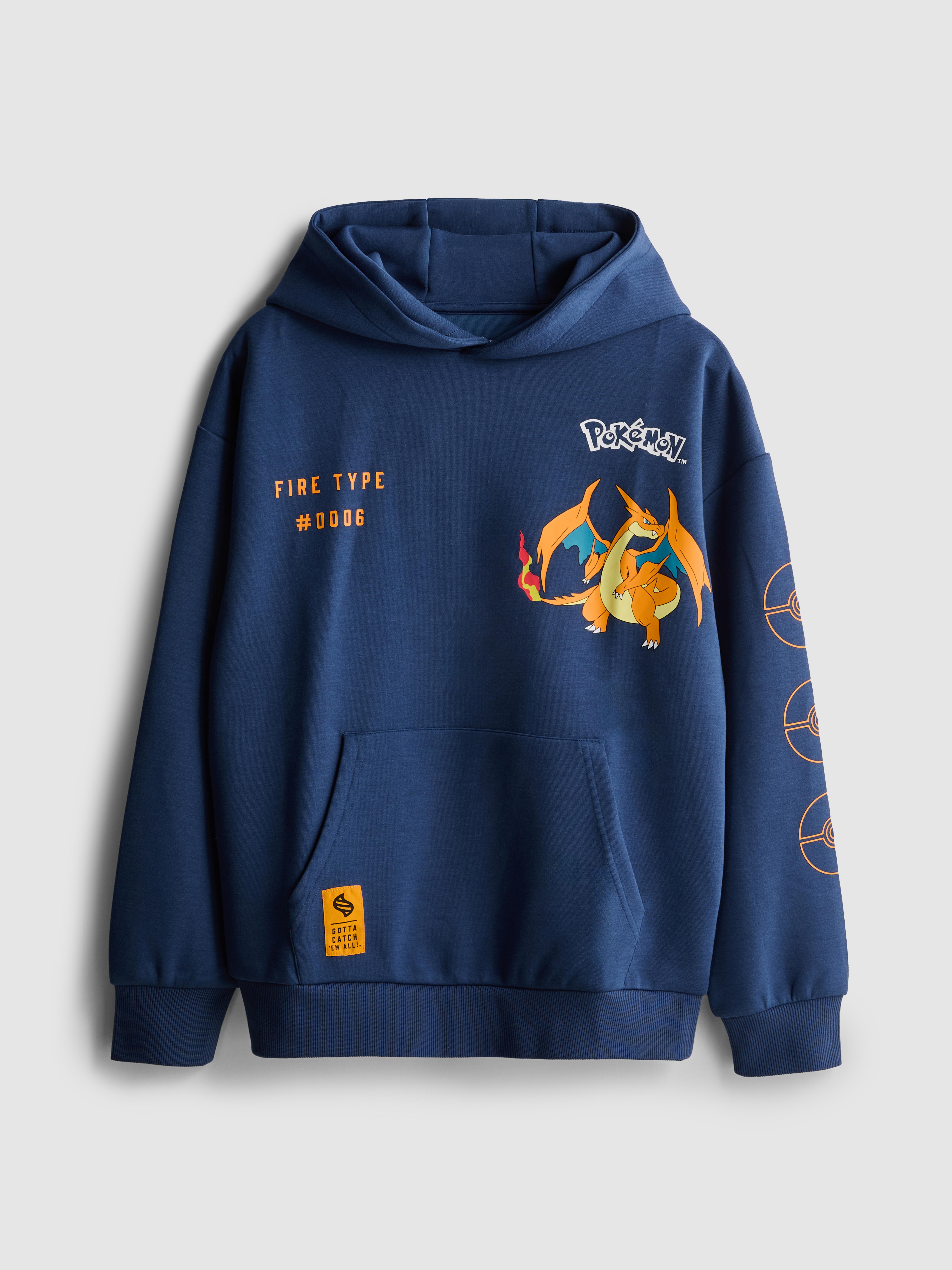 Boys Blue 7-15yrs | Pokémon Charizard Hoodie | Primark
