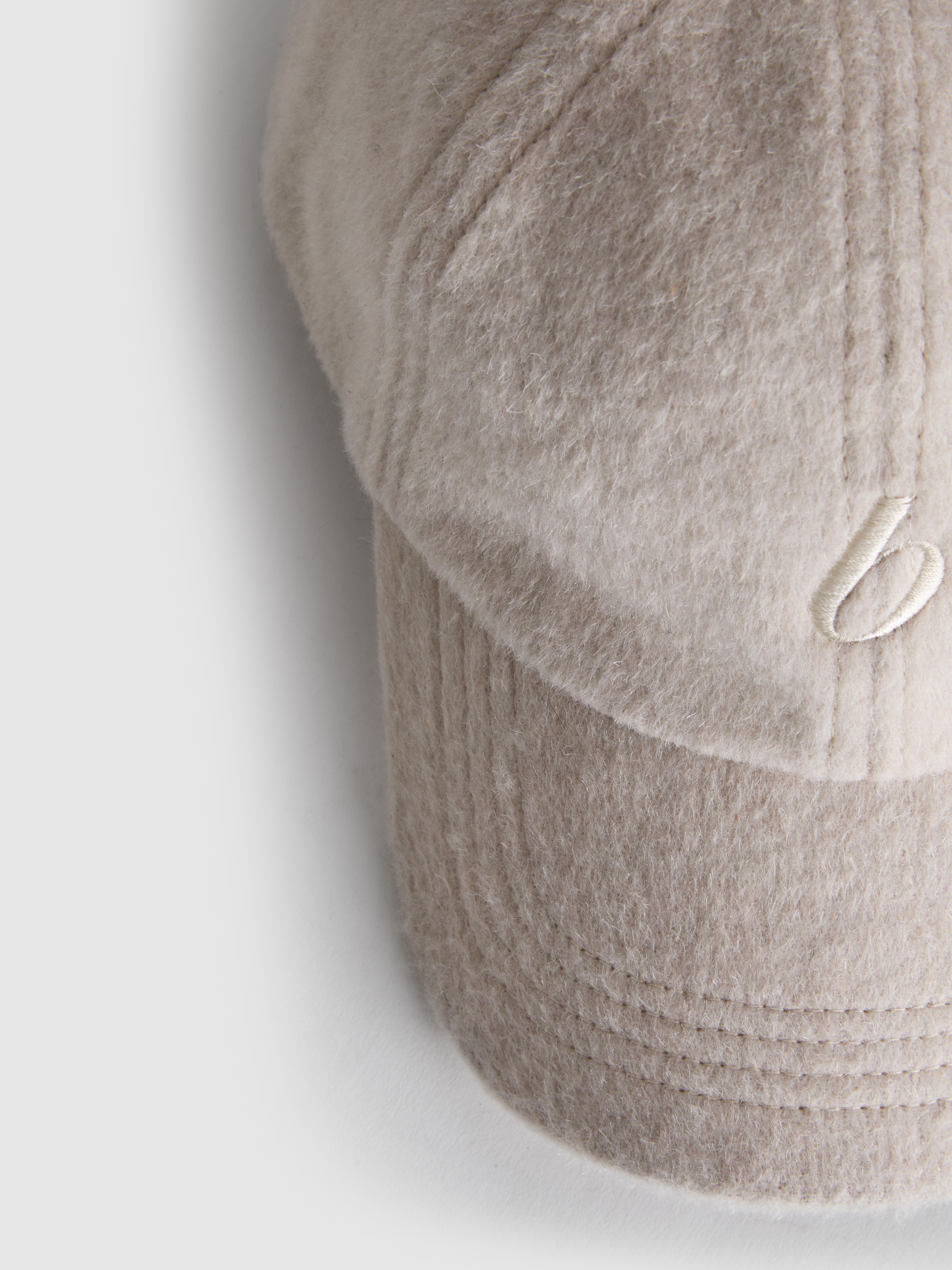 Women's Oatmeal Wool Blend Initial Baseball Cap | Penneys