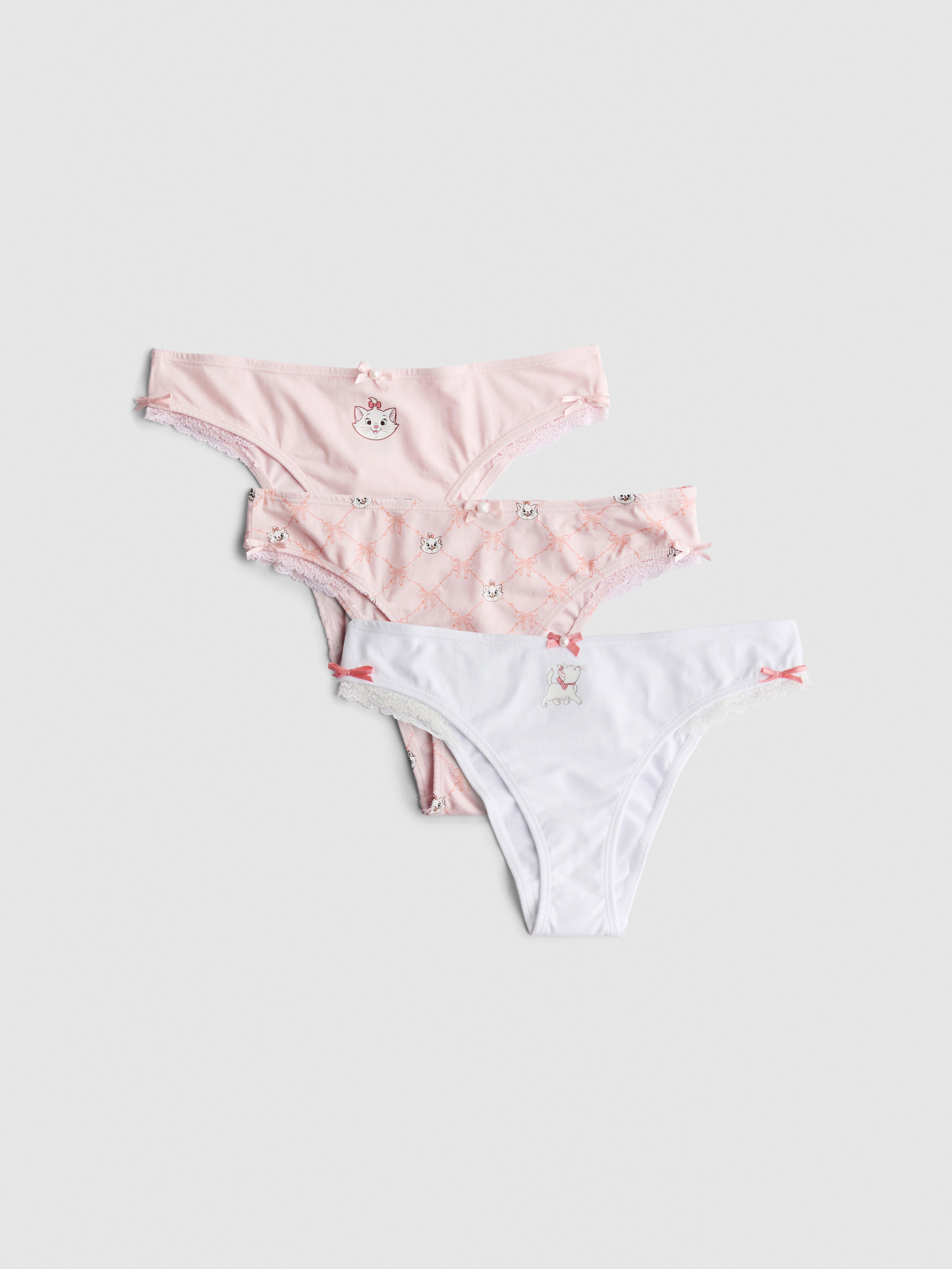 Pack de 3 braguitas de Marie de Disney - Rosa - Mujer | Primark