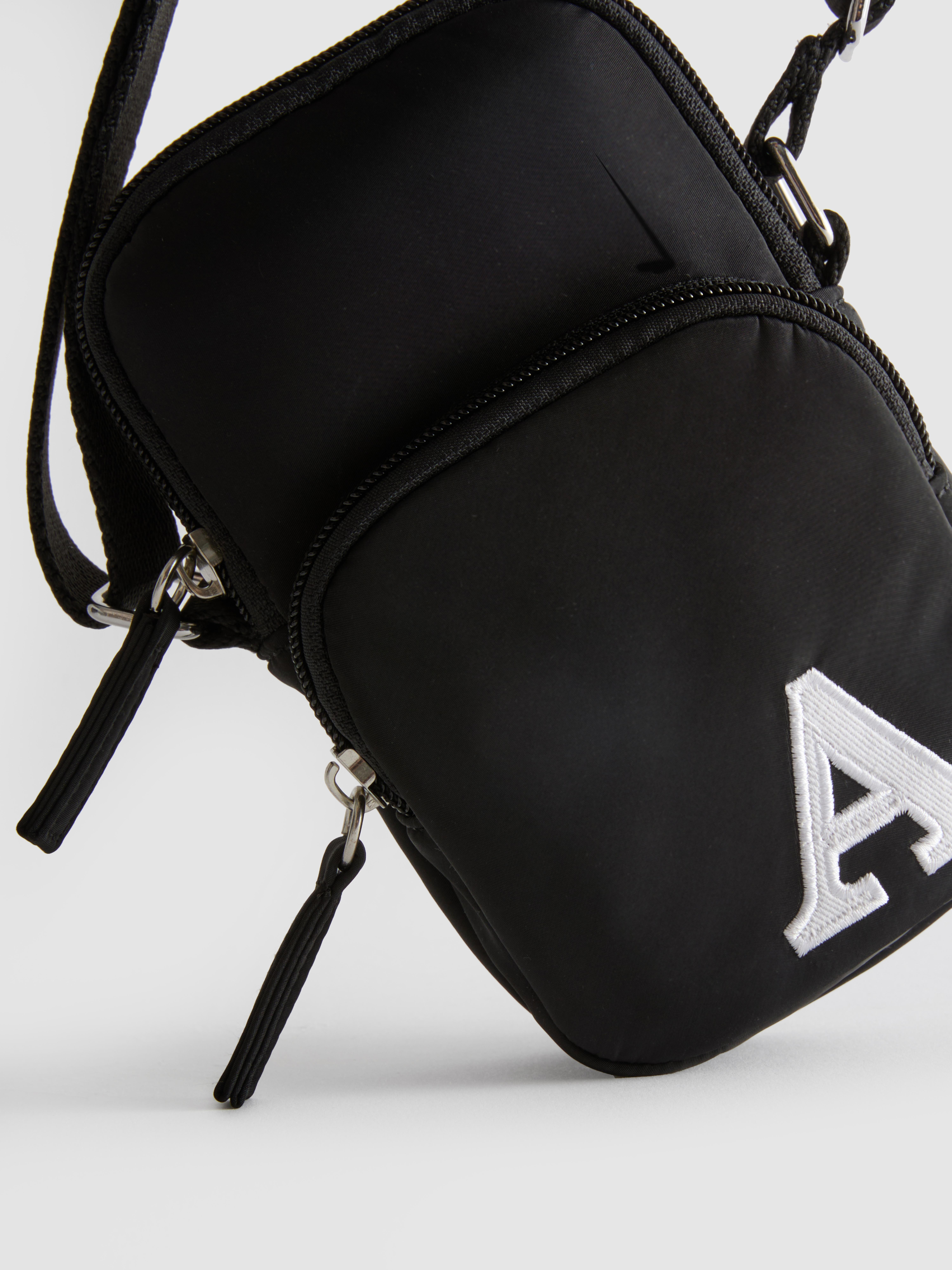 Womens Black Initial Phone Bag | Primark