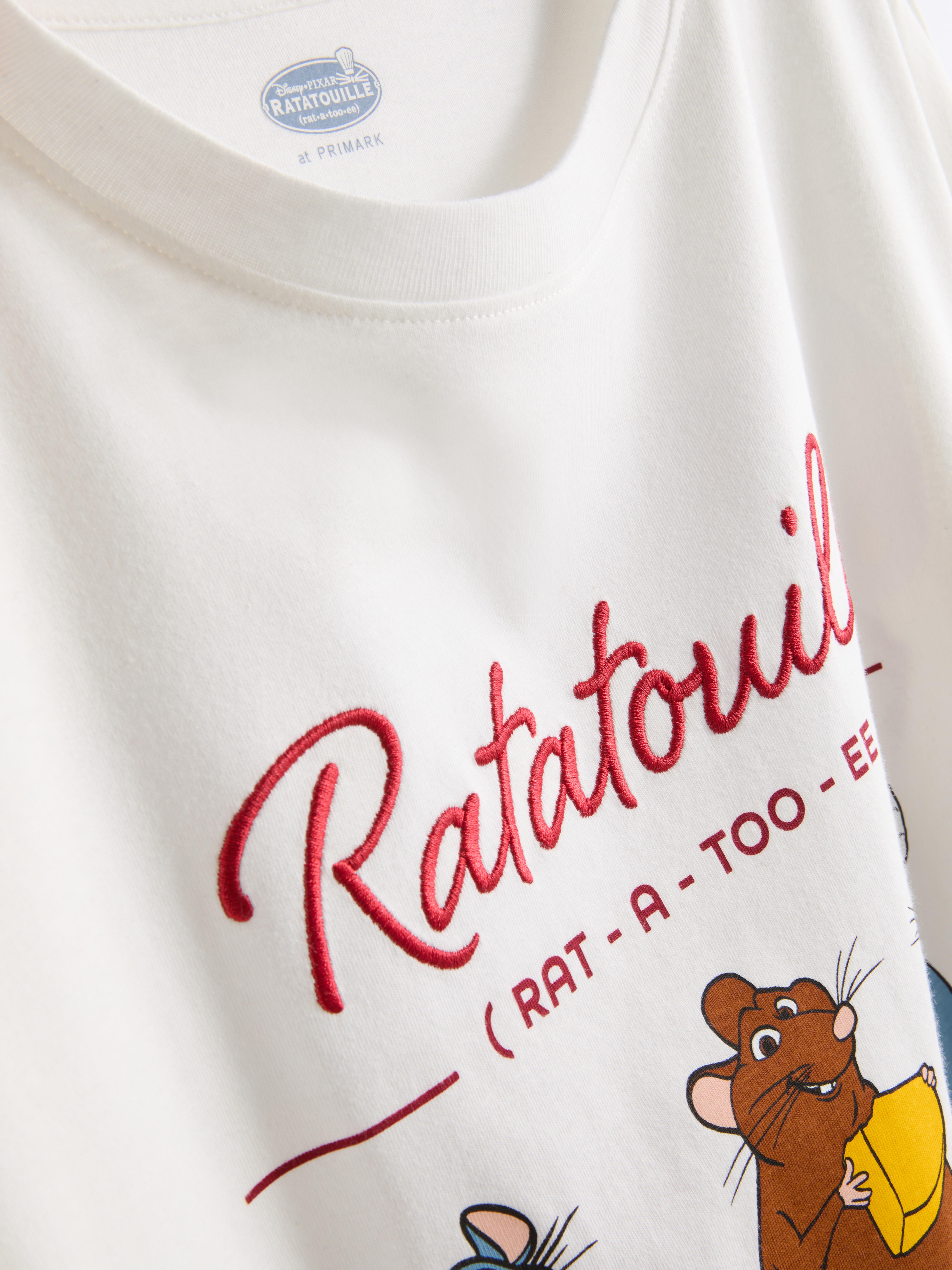 Womens Ecru Disney’s Rataouille Cotton Oversized Nightshirt | Primark