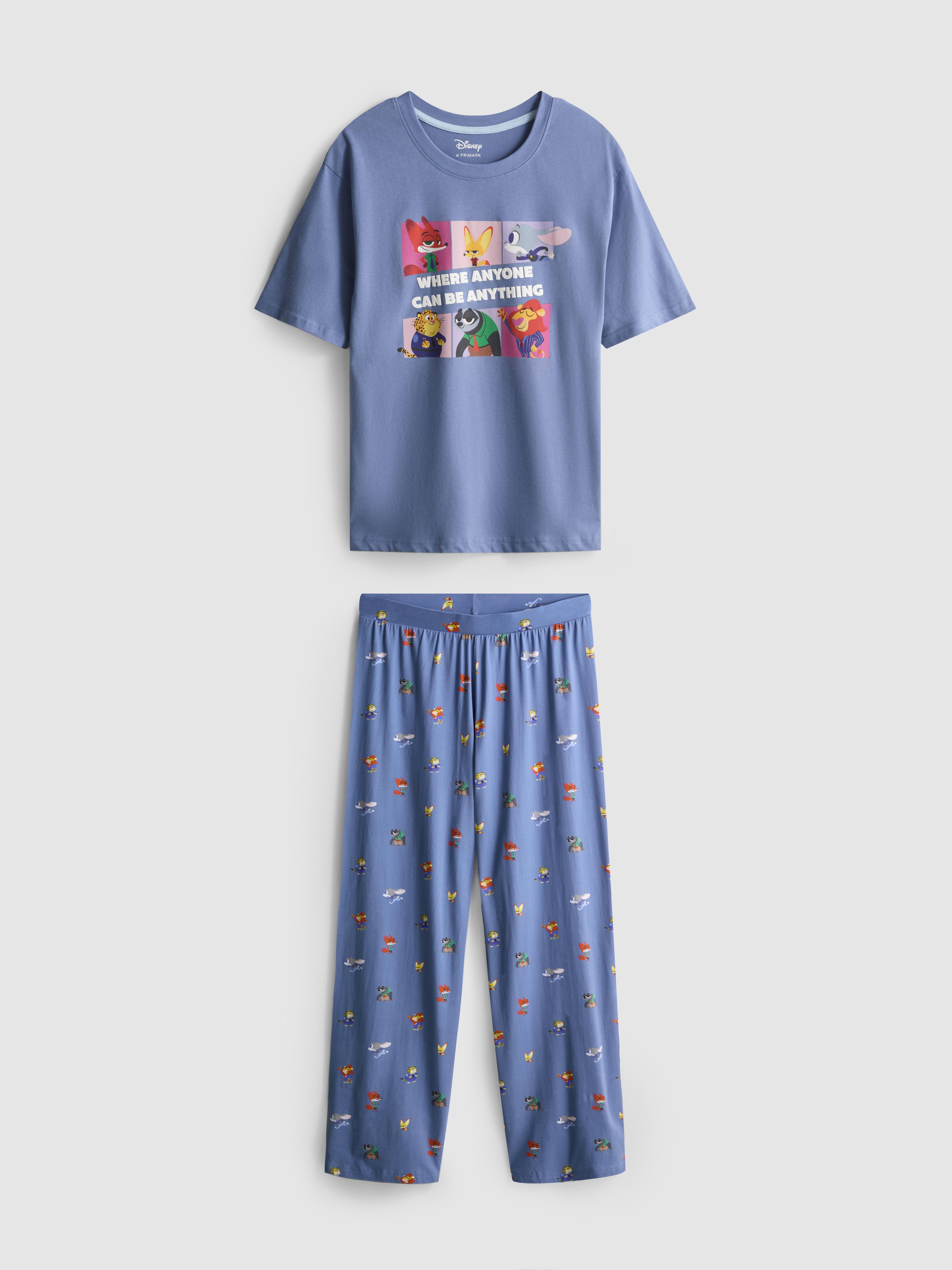 Women's Blue Disney's Zootopia Character Pajamas | Primark