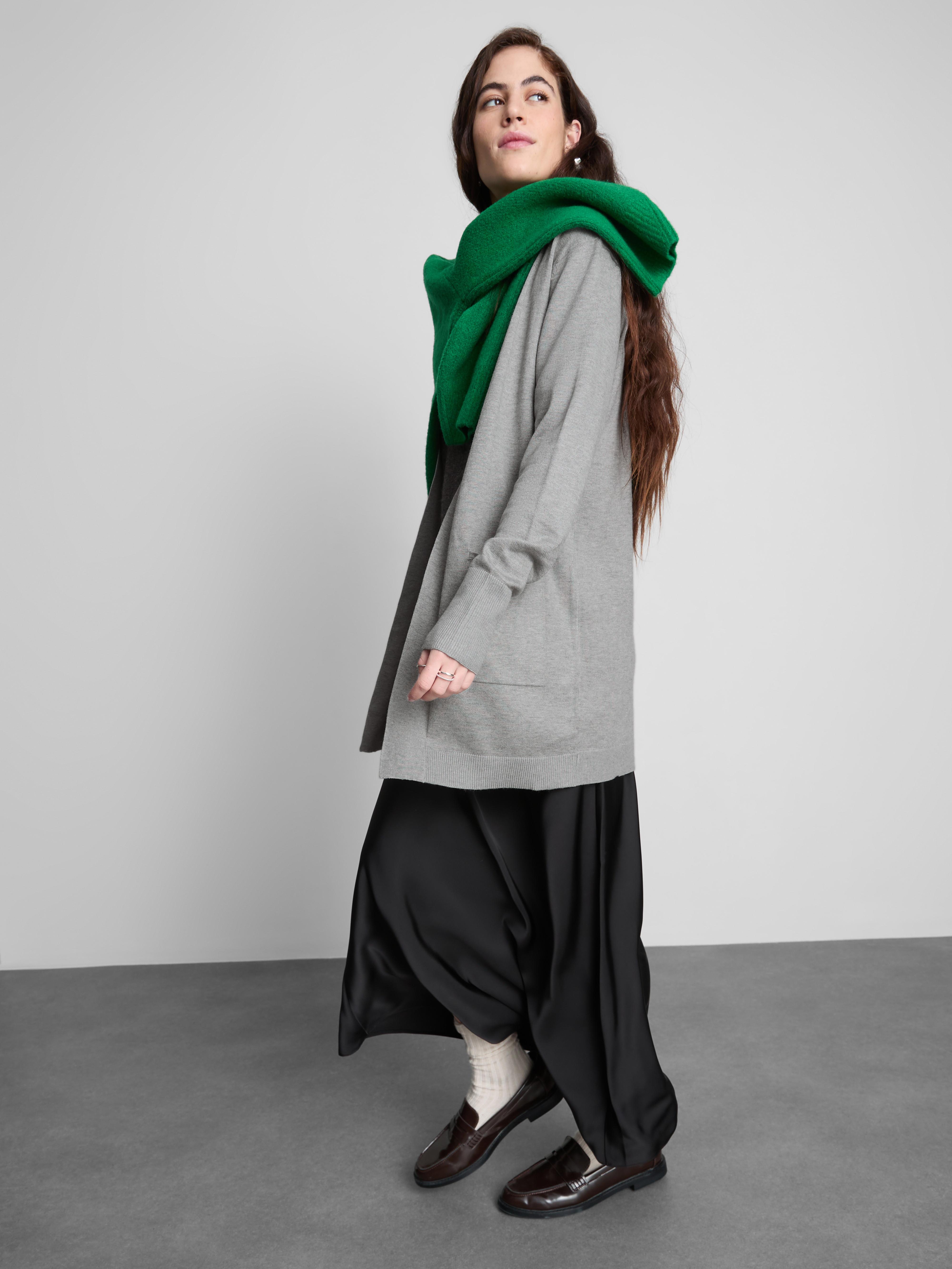 Longline Cardigans | Cotton & Knitted Long Length Cardigans for Women ...