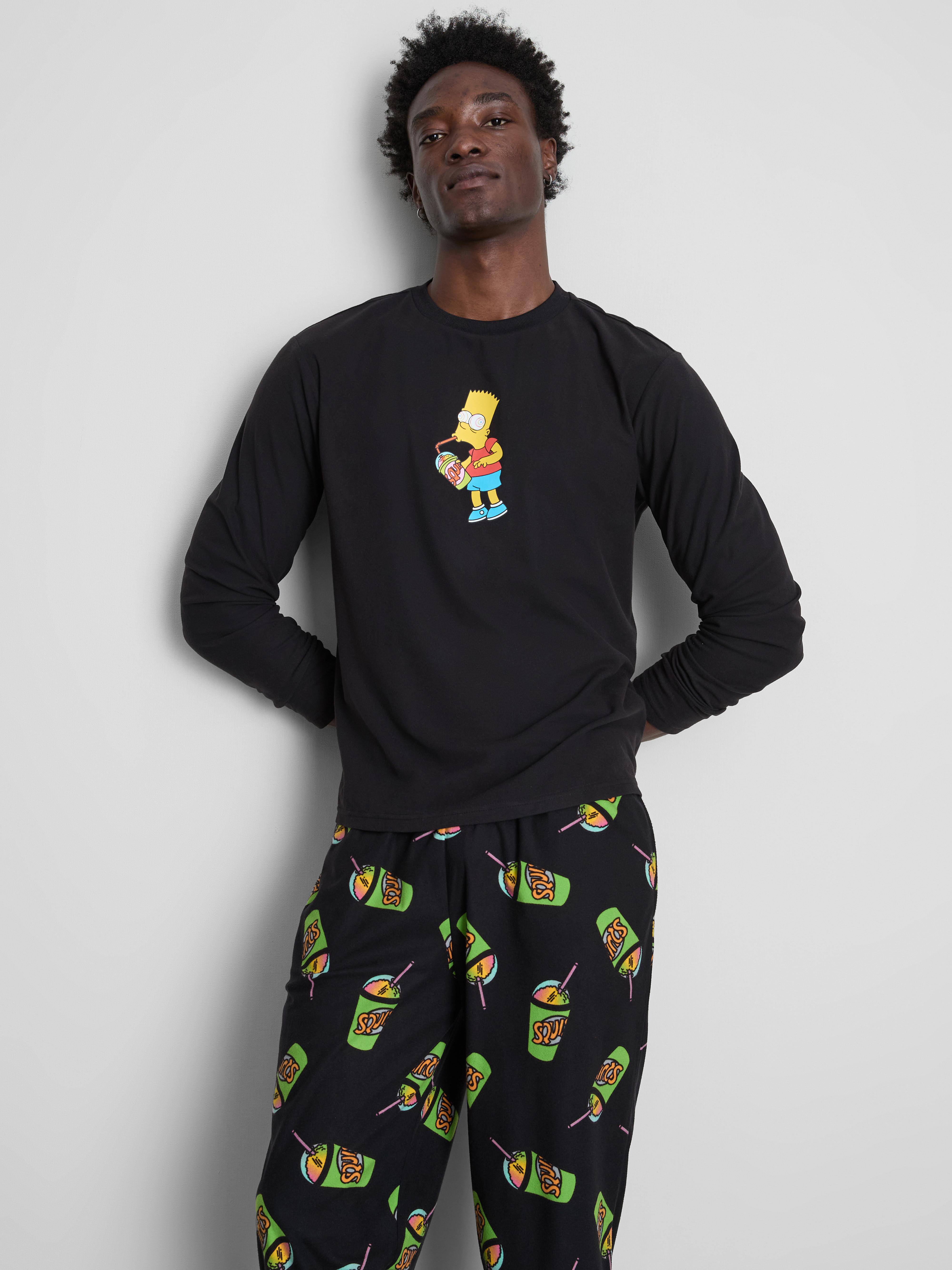 Men's Multi The Simpsons Bart Pajamas | Primark