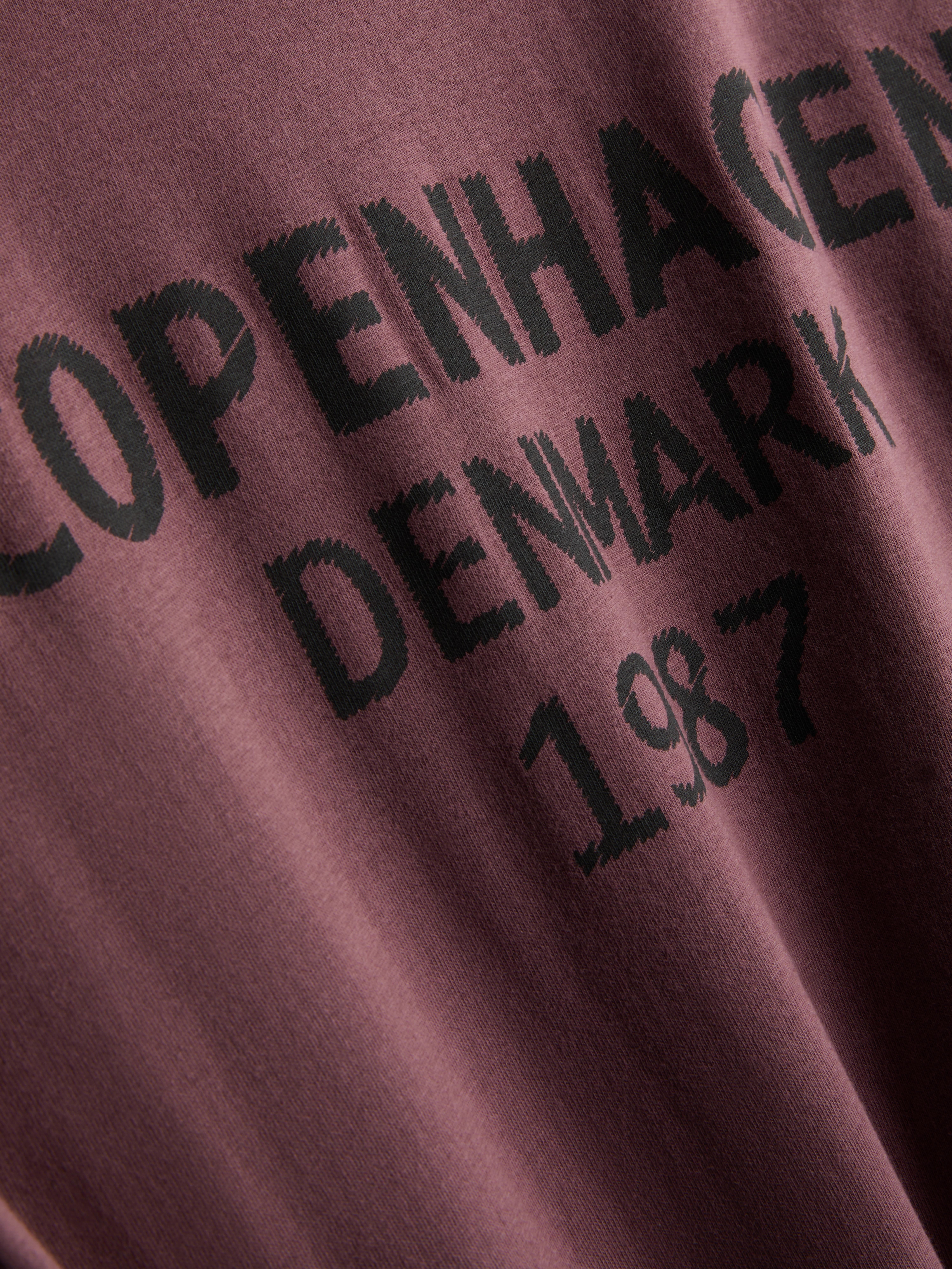 Langer Schlafanzug mit Café Society-Print - Pink - Herren | Primark