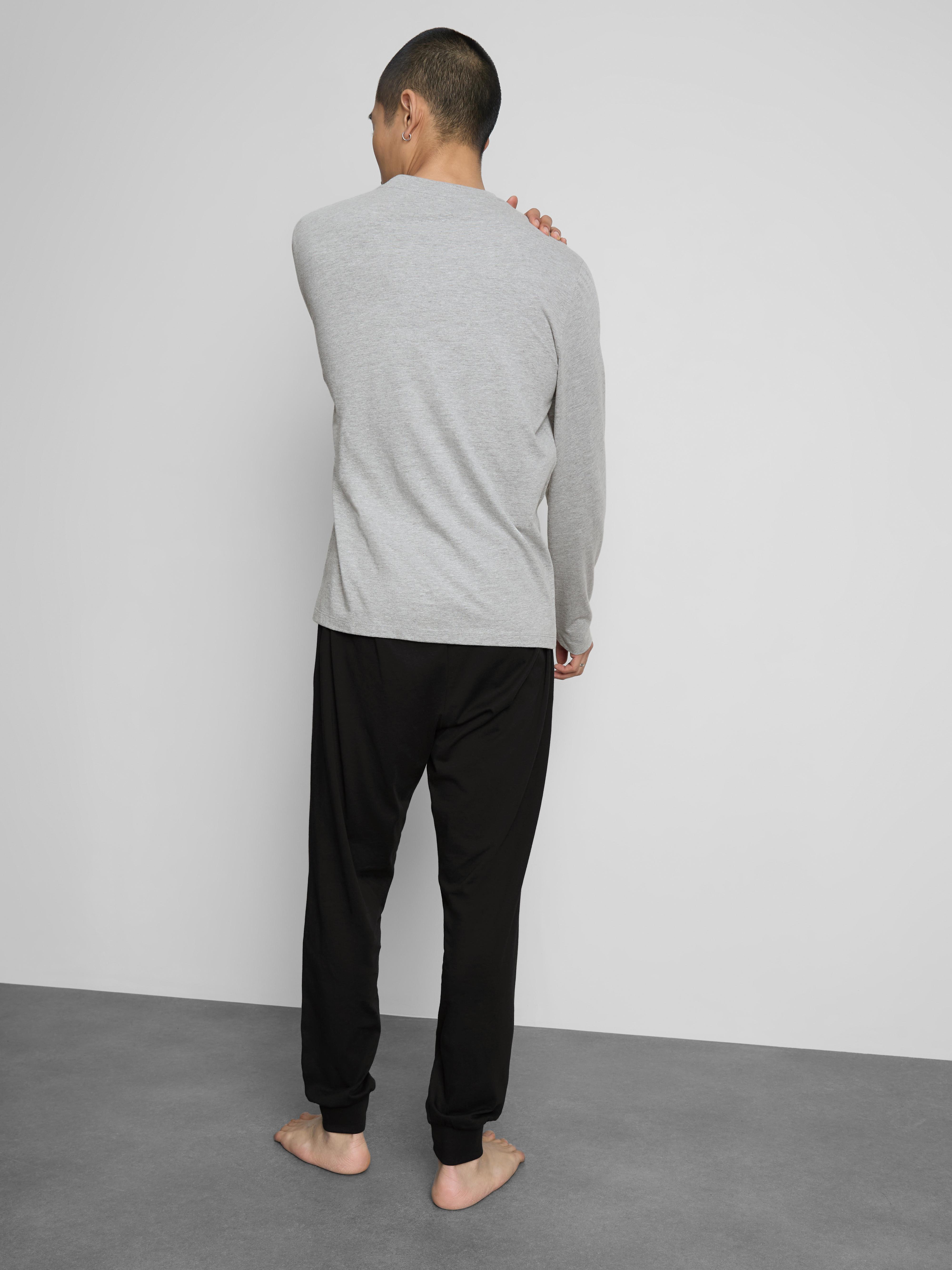 Pyjama long Cafe Society - Gris chiné - Homme | Primark