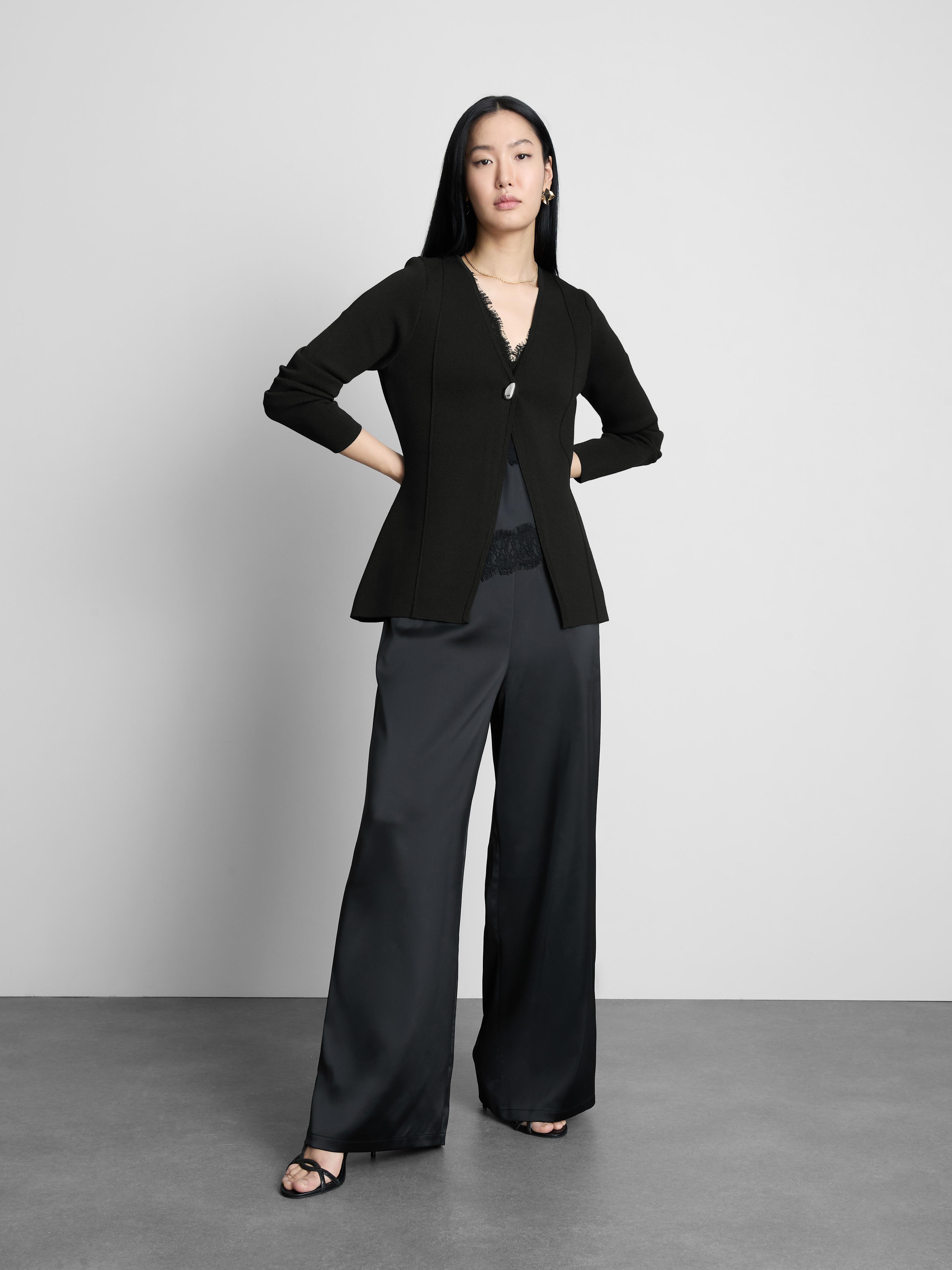 Women's Black The Edit Seam Detail Cardigan | Primark