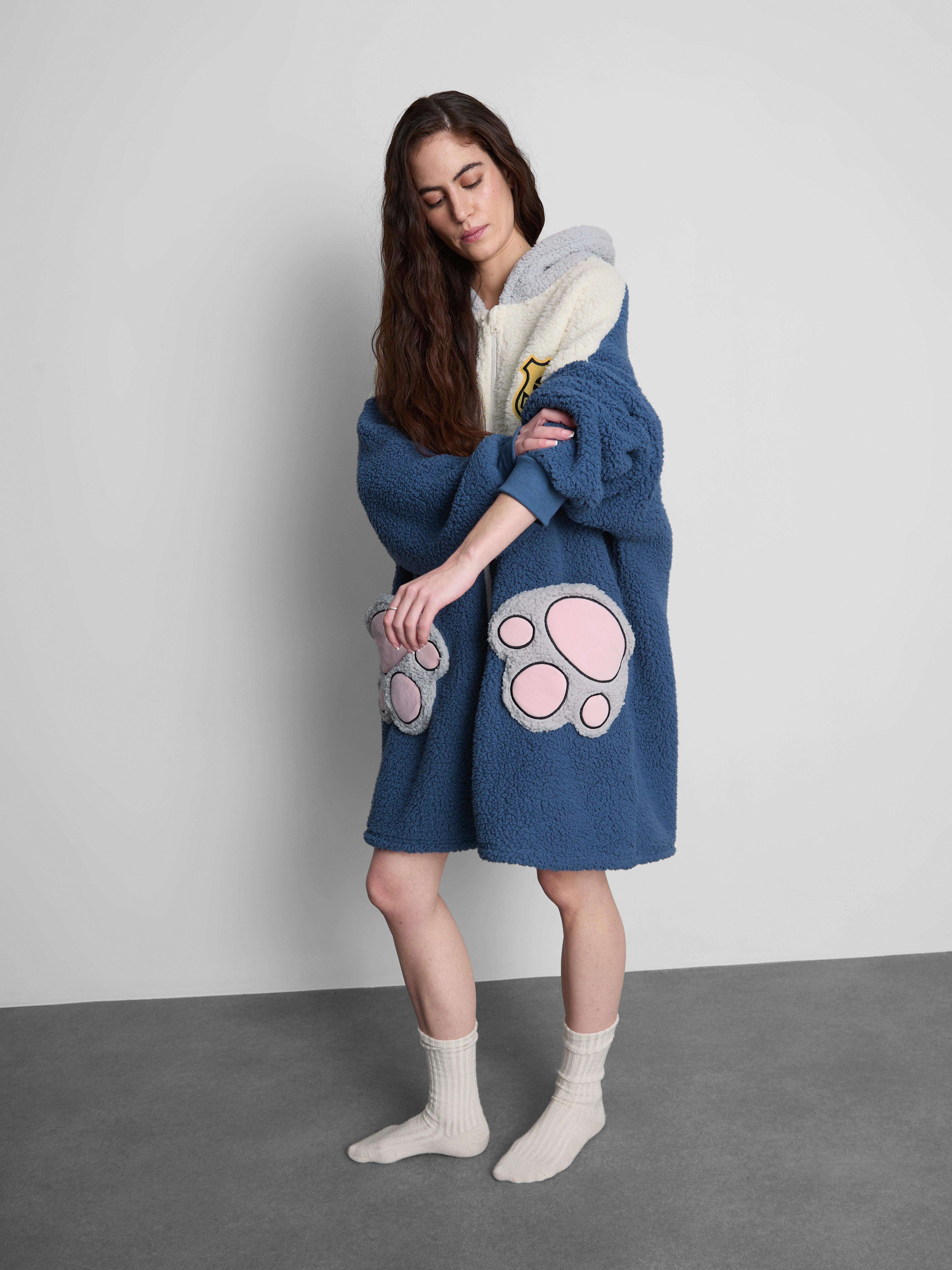 Womens Blue Disney's Zootopia 3D Character Snuddie | Primark