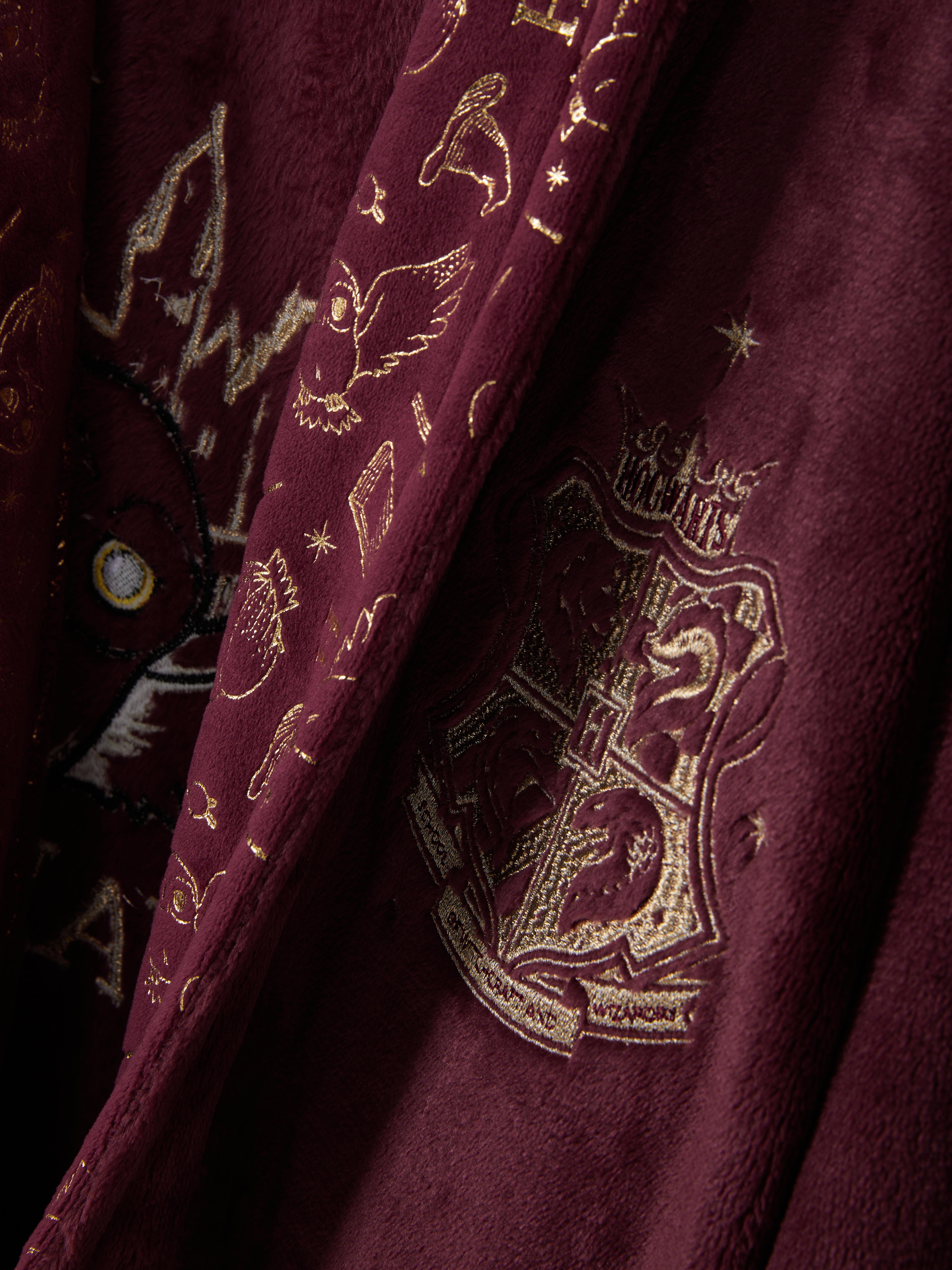 Womens Burgundy Harry Potter™ Hogwarts Bath Robe | Primark