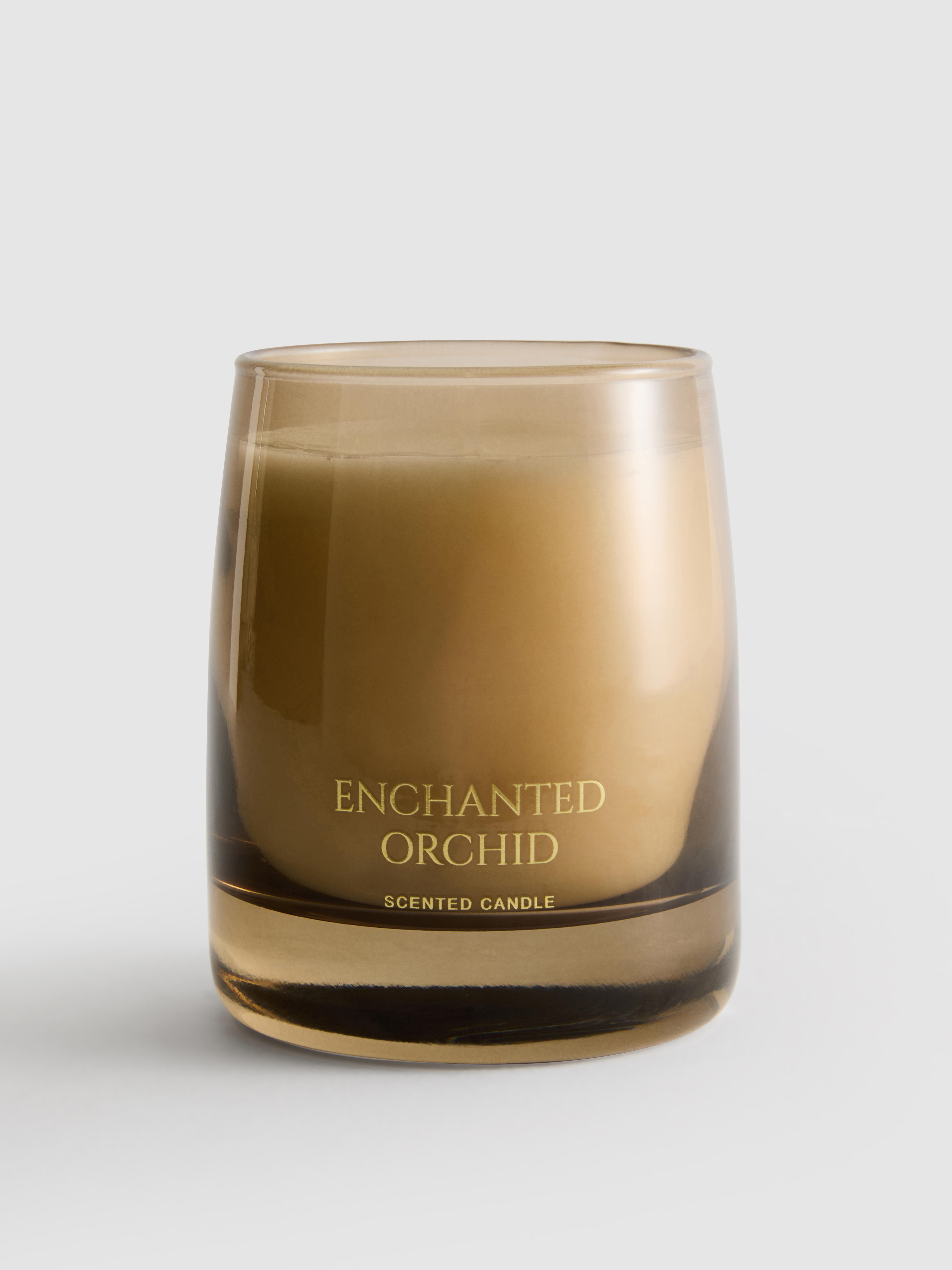 Light Pink Scented Candle In Embossed Glass Jar | Primark