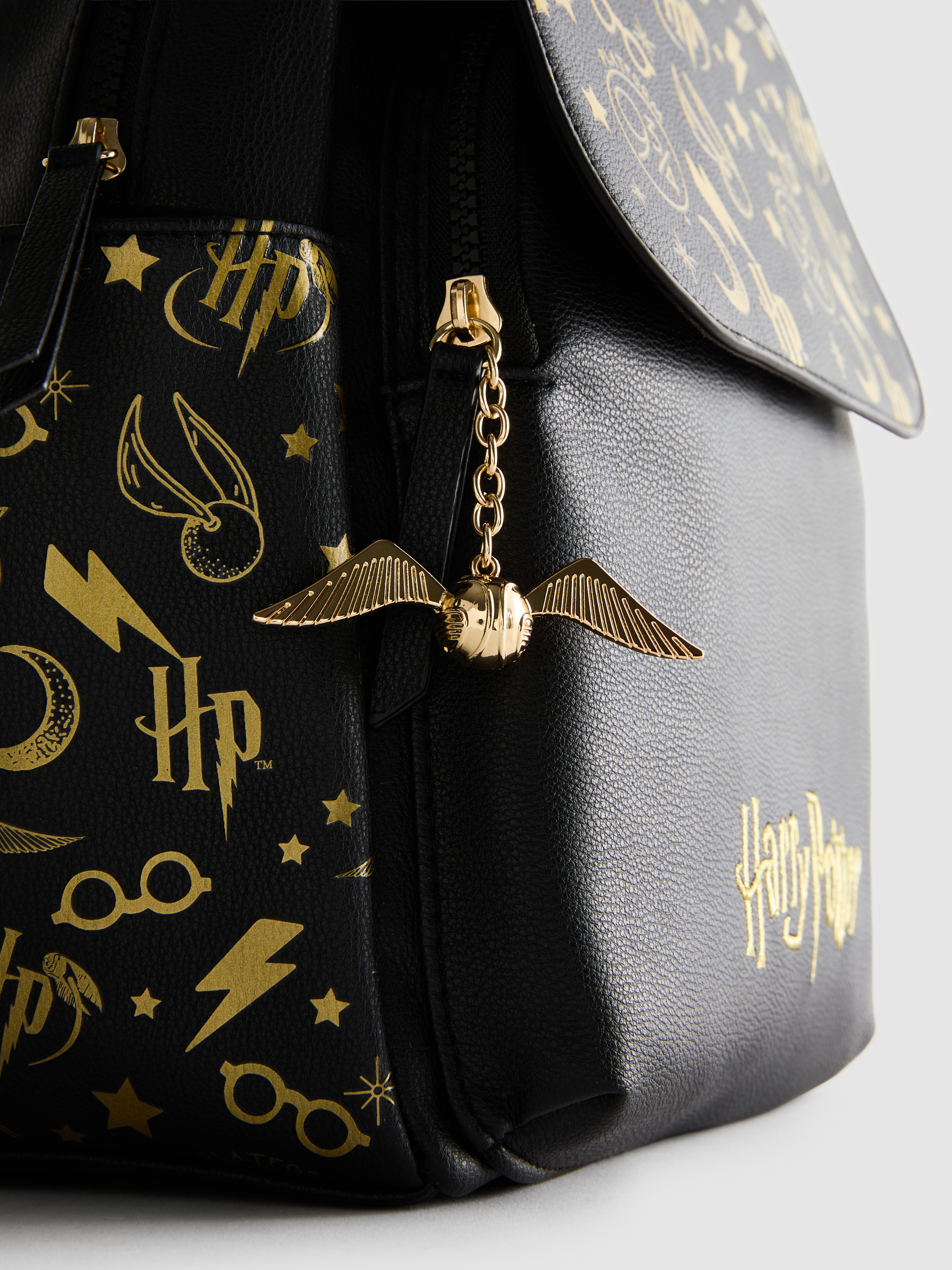 Womens Black Harry Potter™ Backpack | Primark
