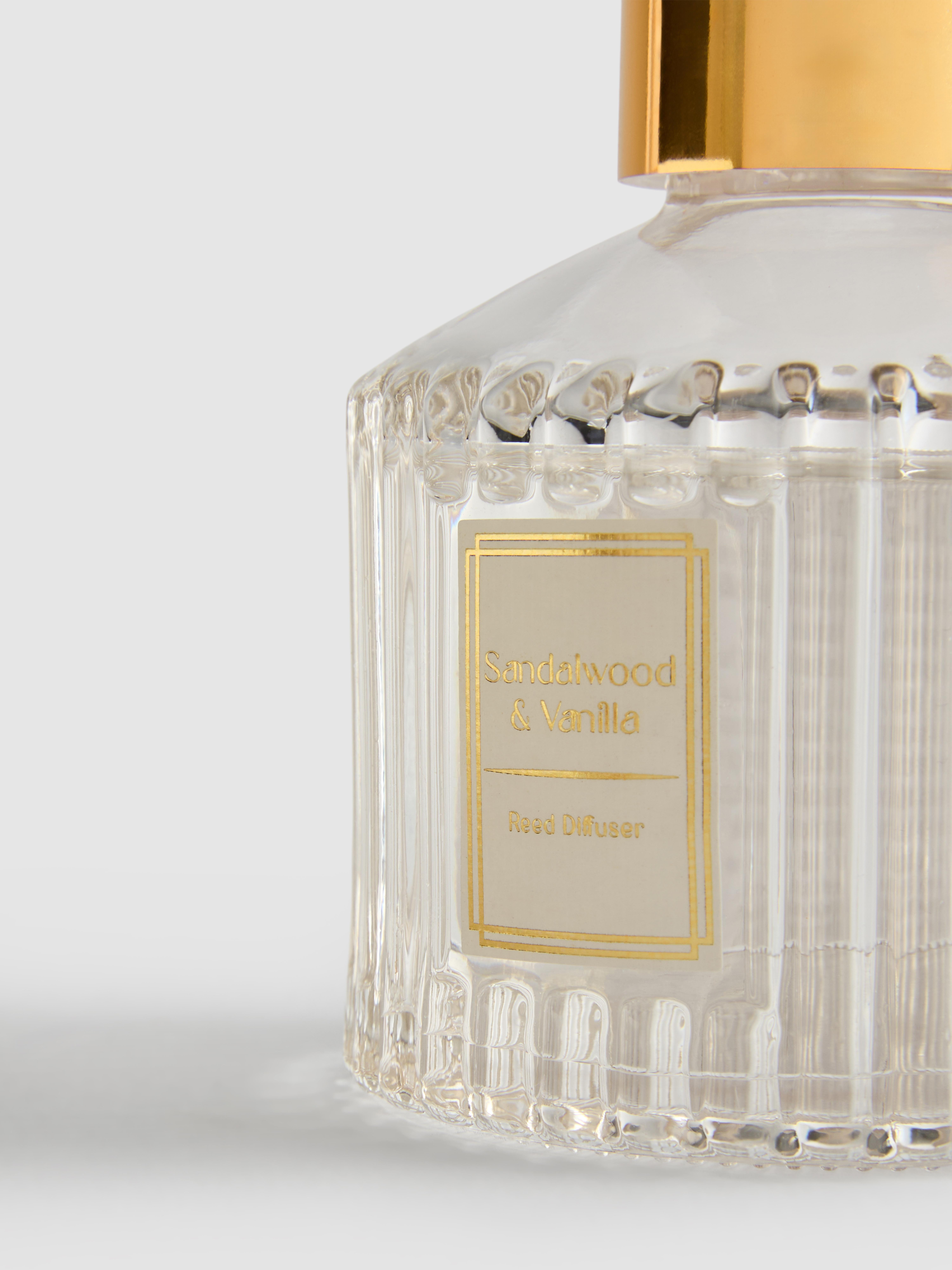 Cream Scented Reed Diffuser In Fluted Jar | Primark
