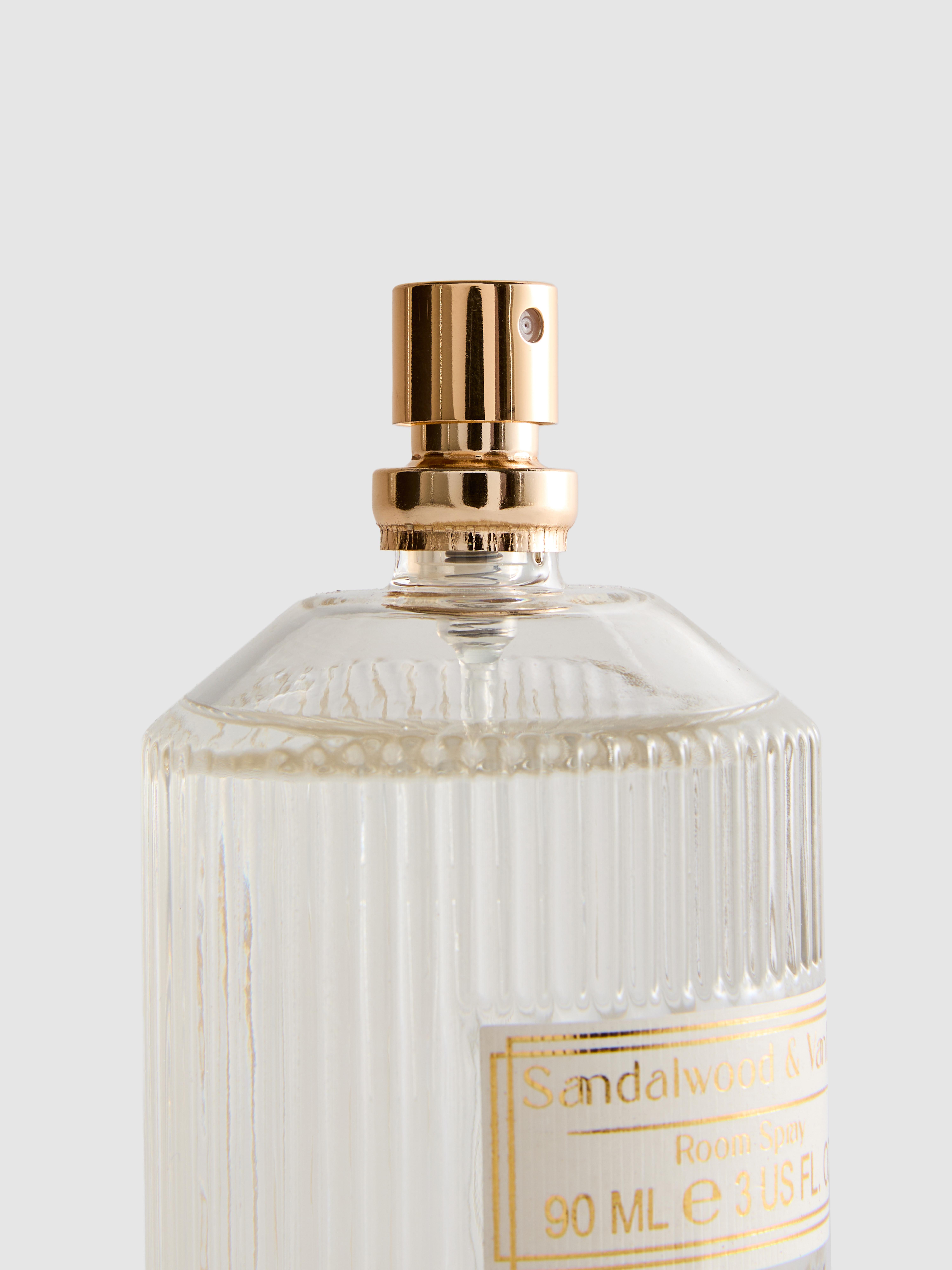 Cream Scented Room Spray In Fluted Glass Jar | Primark