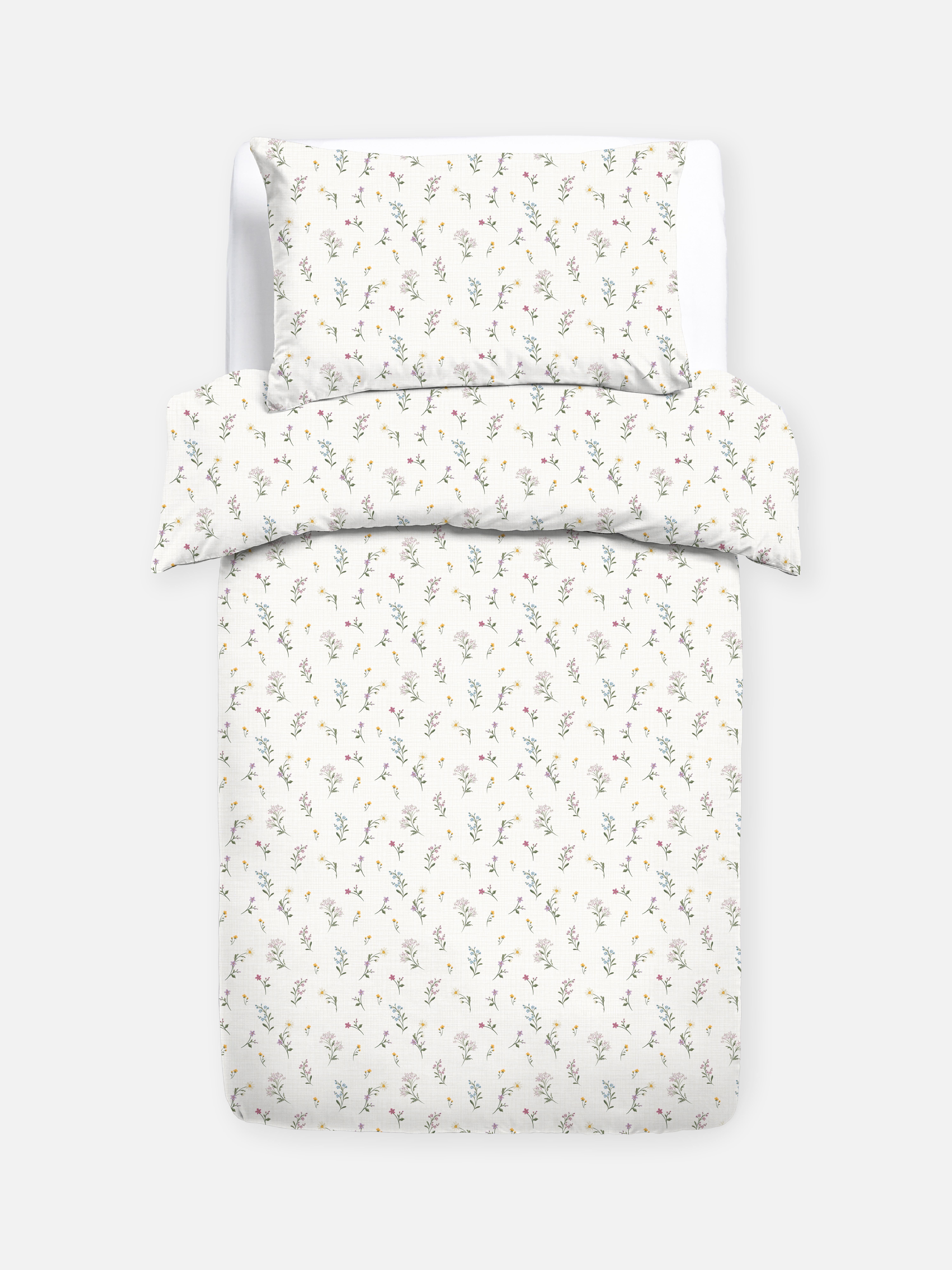 Yellow Wildflower Single Duvet Cover Set | Primark