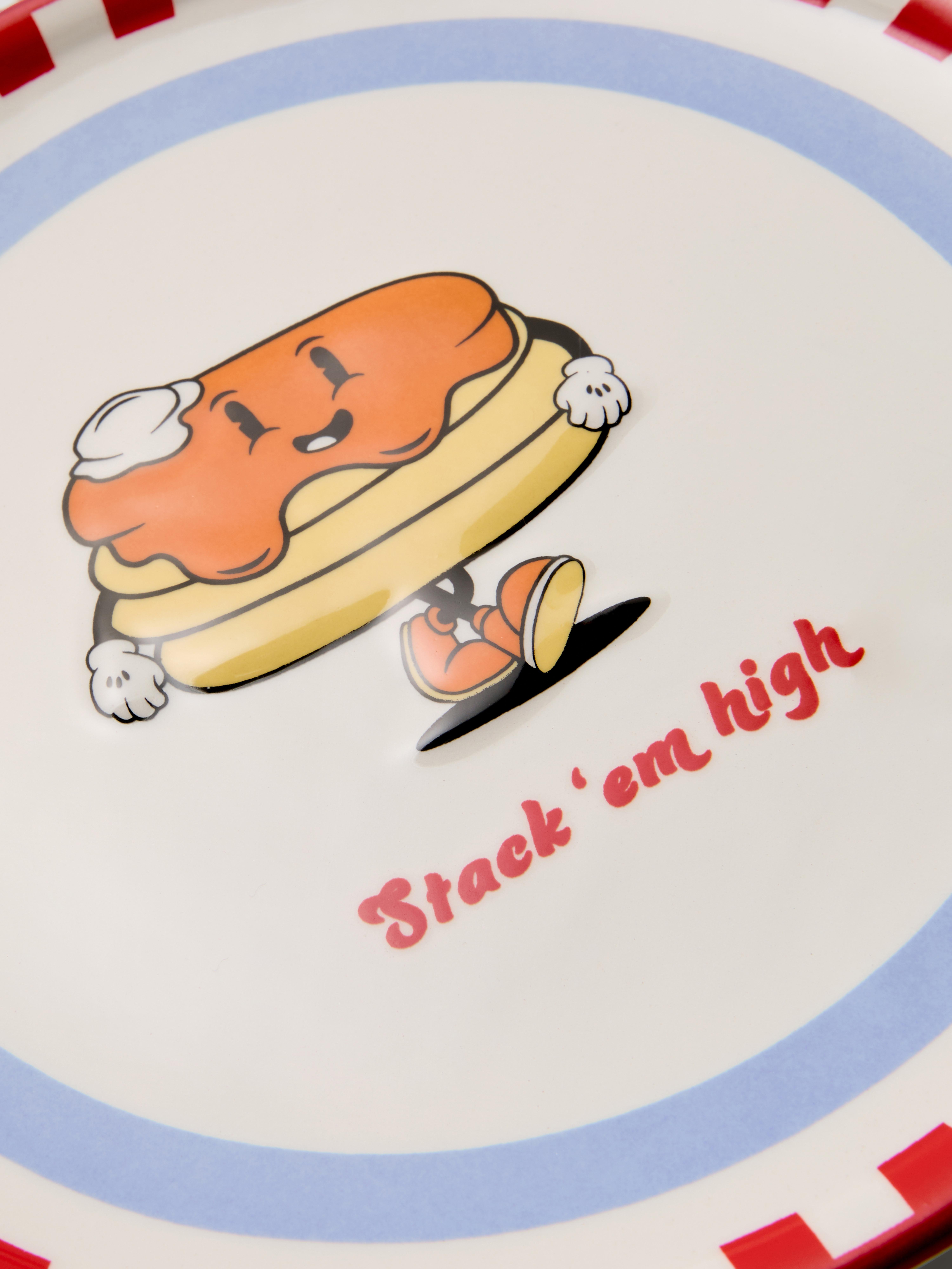 Multi Stack 'em High Breakfast Side Plate | Primark