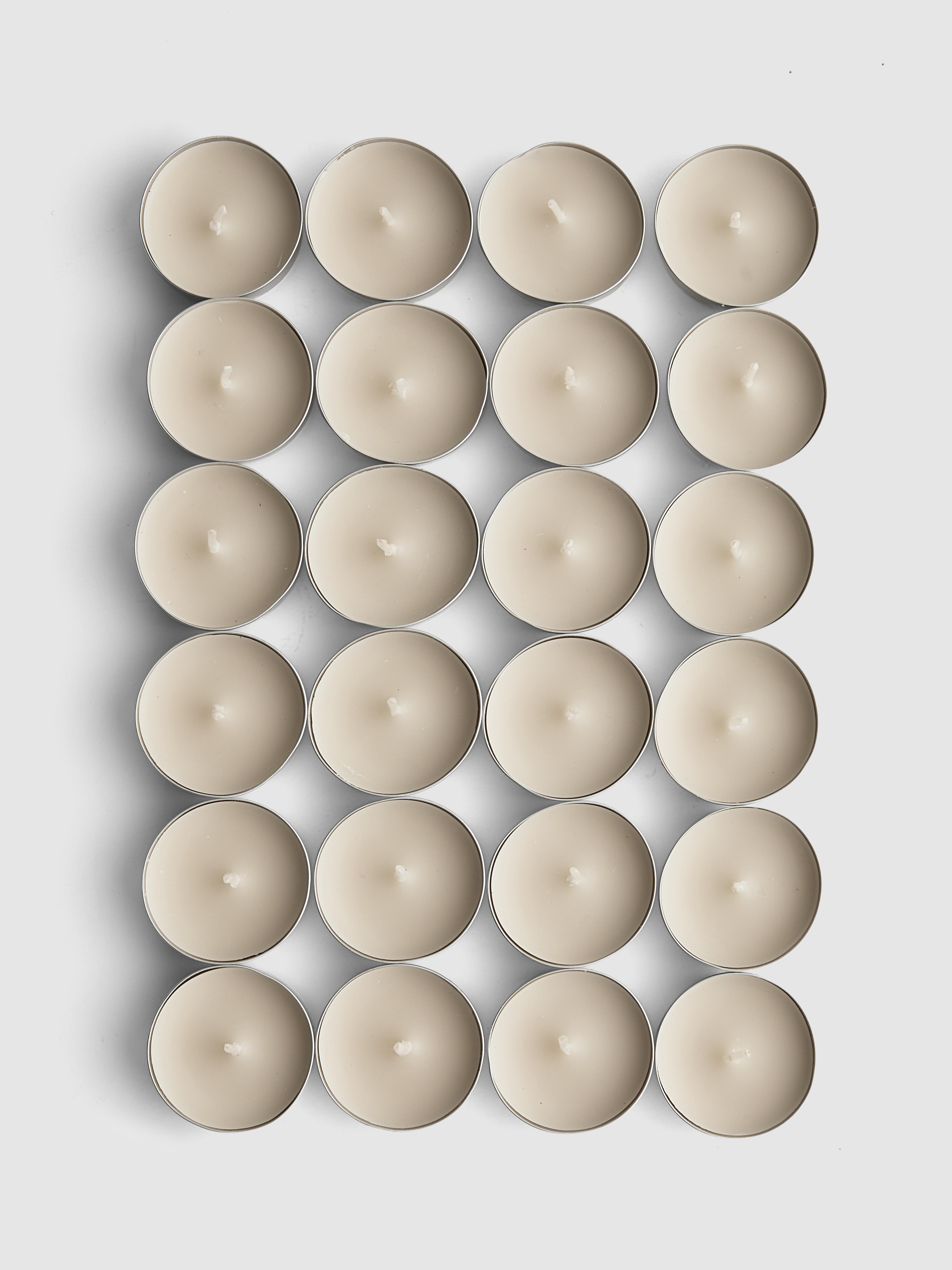 Light Green 24-Pack Tealight Refills | Primark