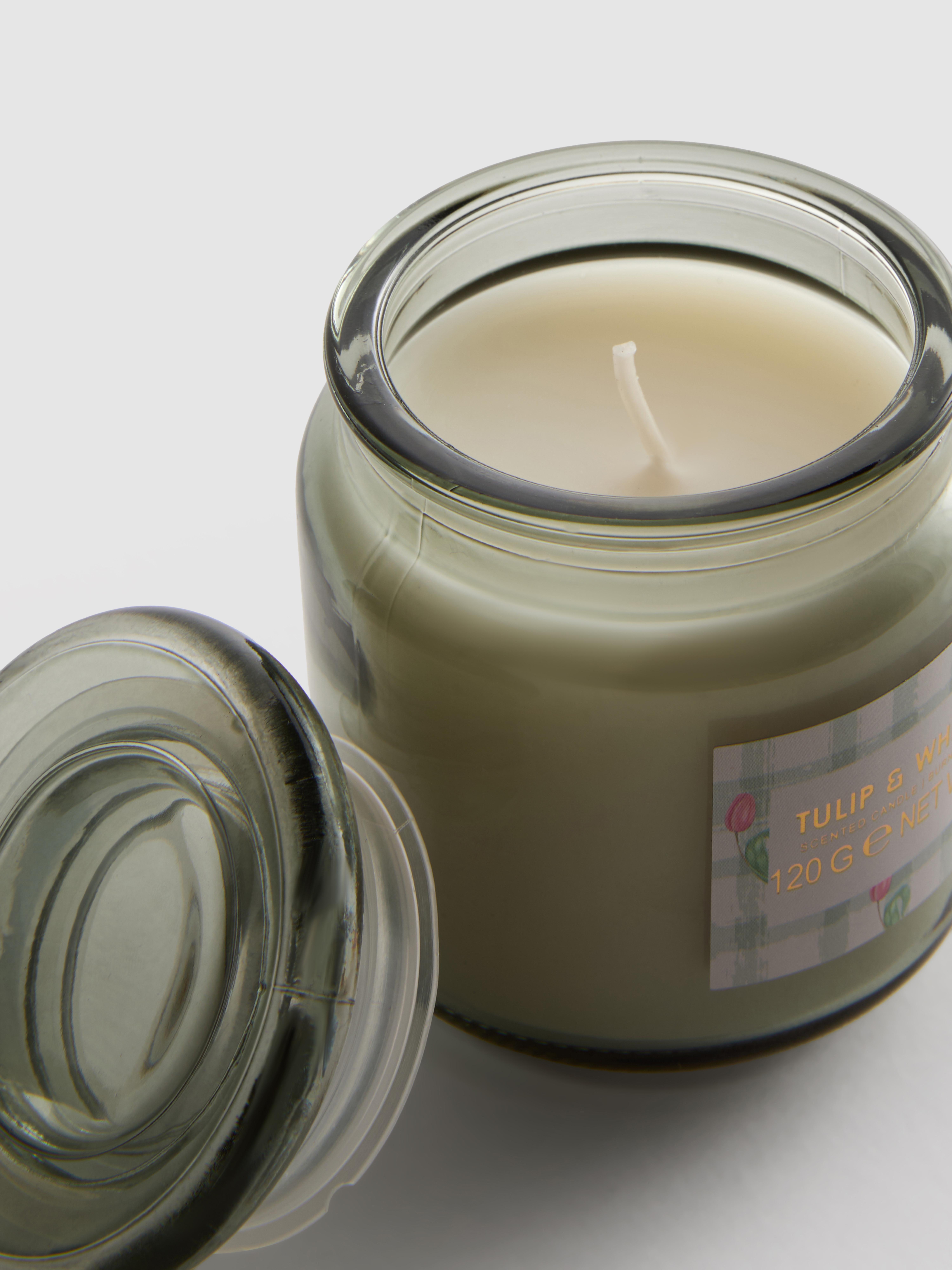 Light Green Scented Candle In Lidded Jar | Primark
