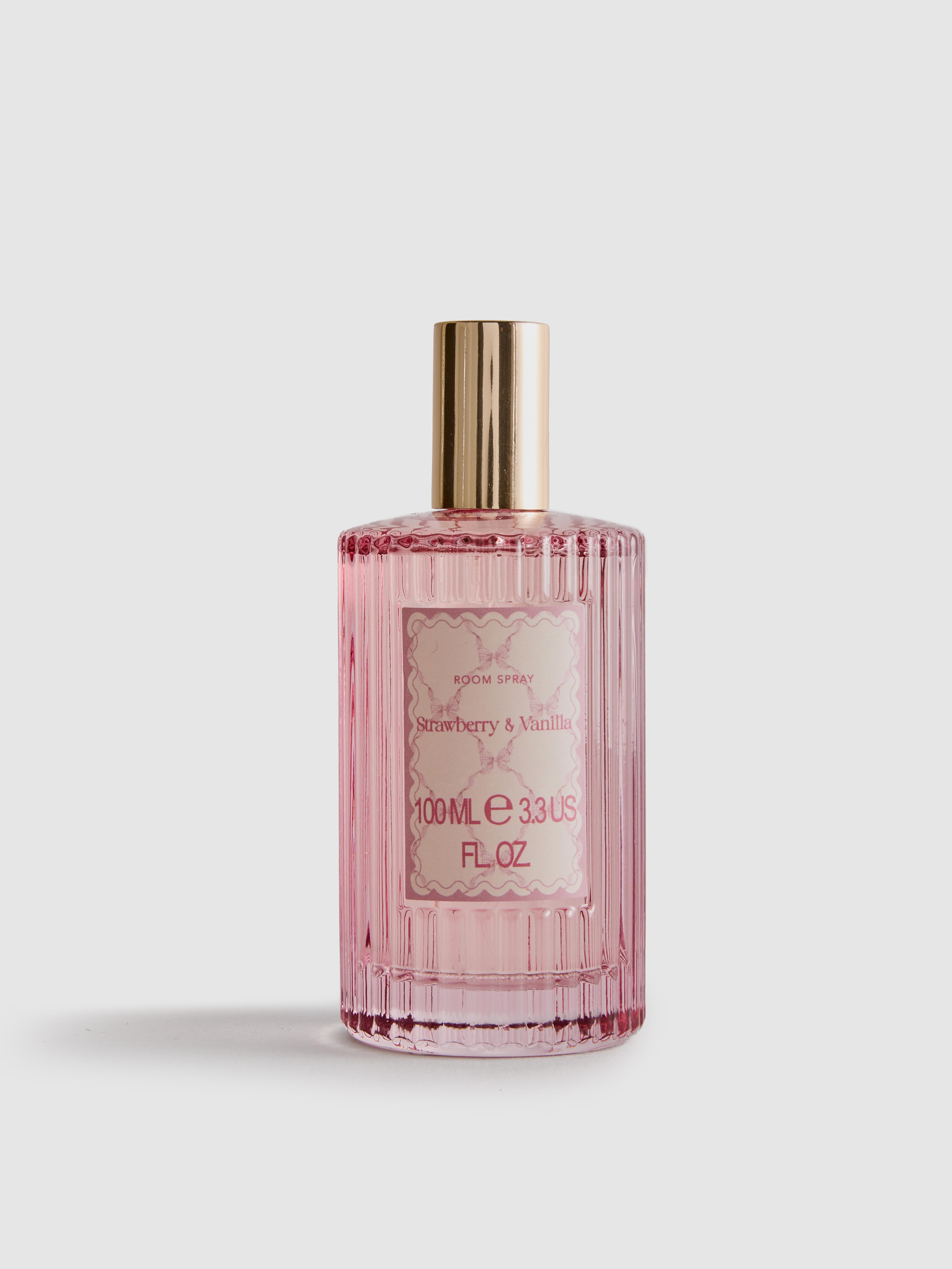 Light Pink Scented Room Spray In Fluted Spray Bottle | Penneys
