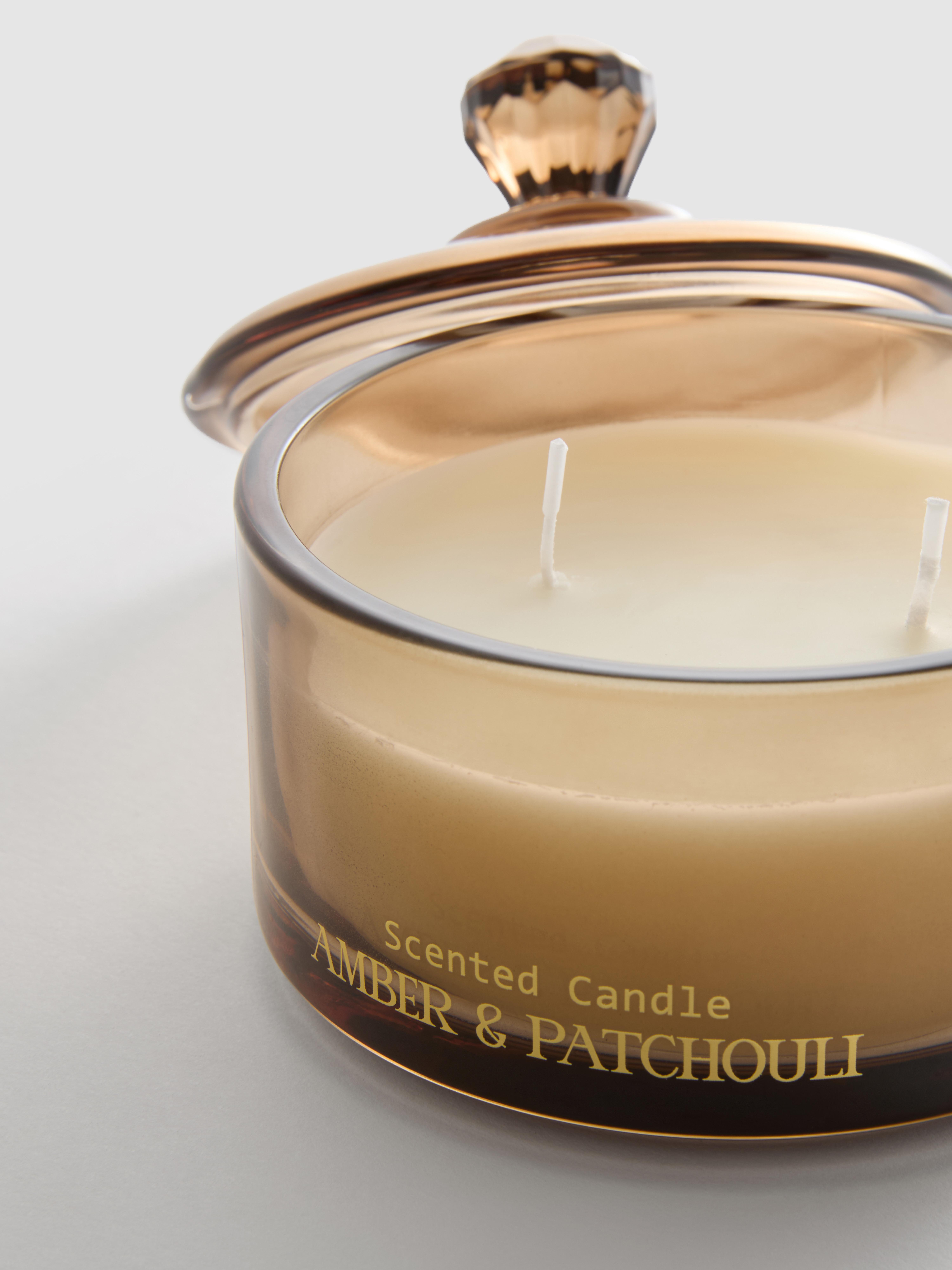 Brown Scented Two-Wick Candle In Glass Jar | Primark