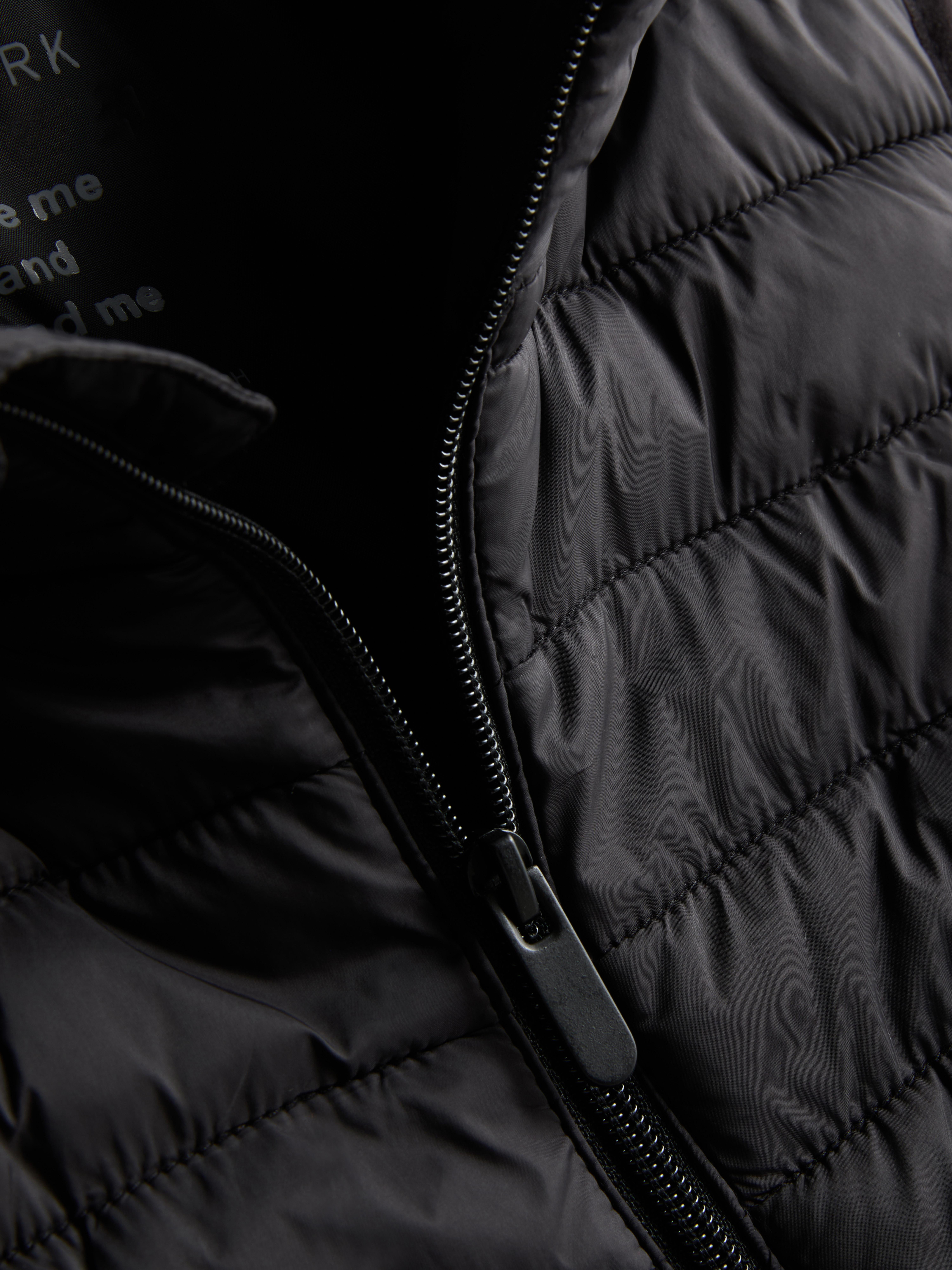 Boys Black 7-15yrs | Zip-Up Gilet | Penneys