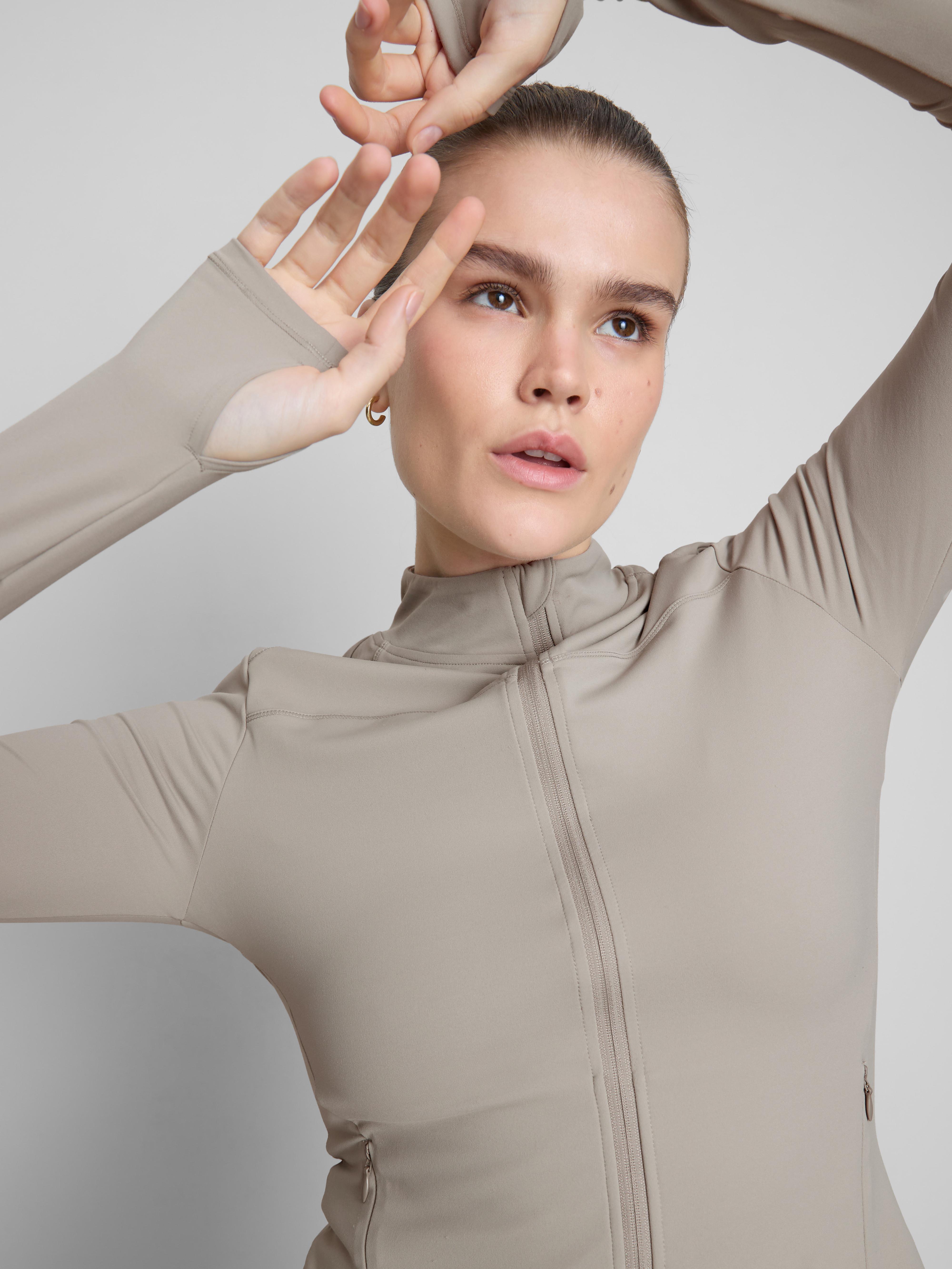 Womens Khaki Buttery Soft Active Jacket | Primark