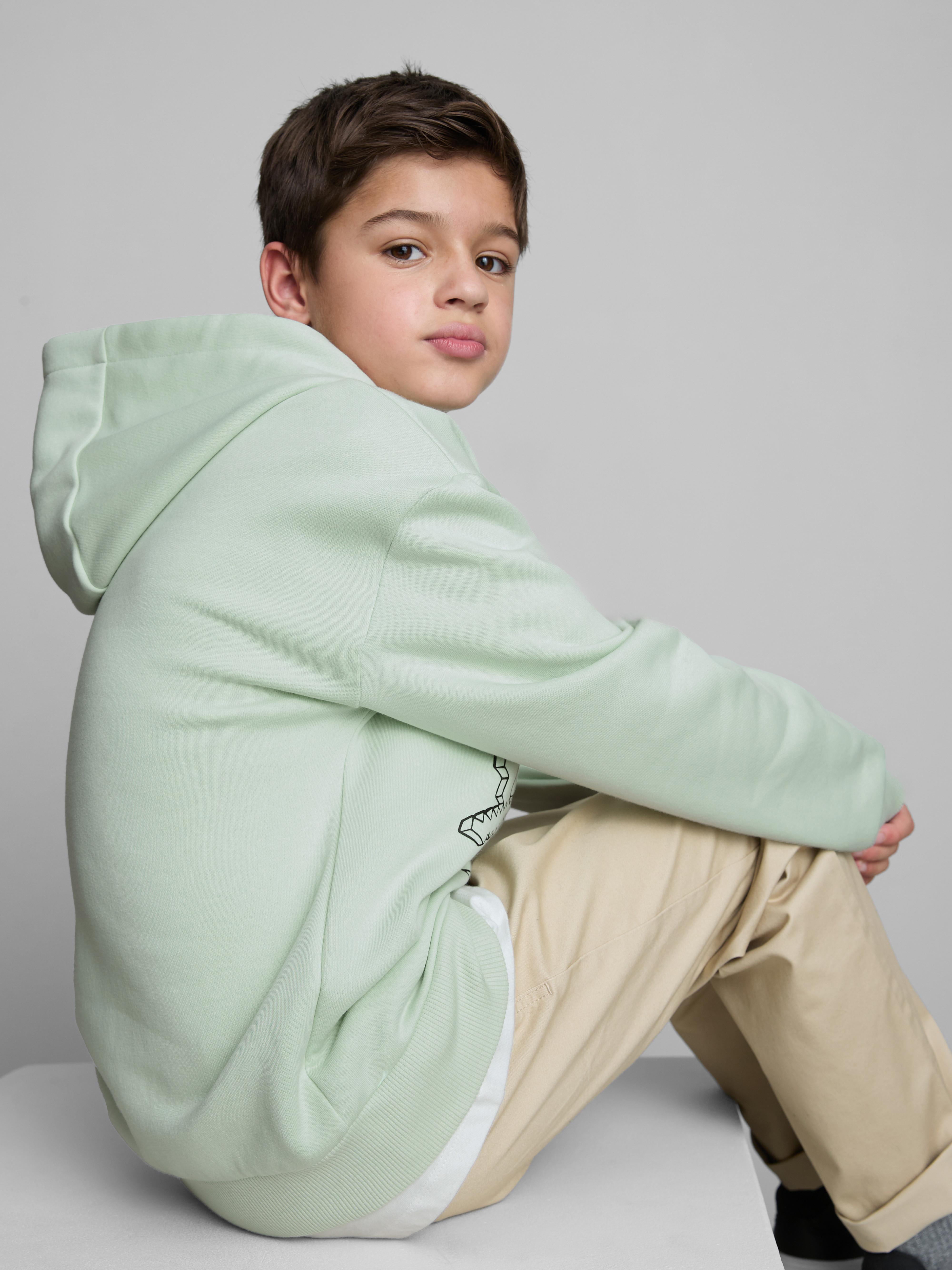 Boys Light Green 5-14yrs | Minecraft Hoodie | Primark