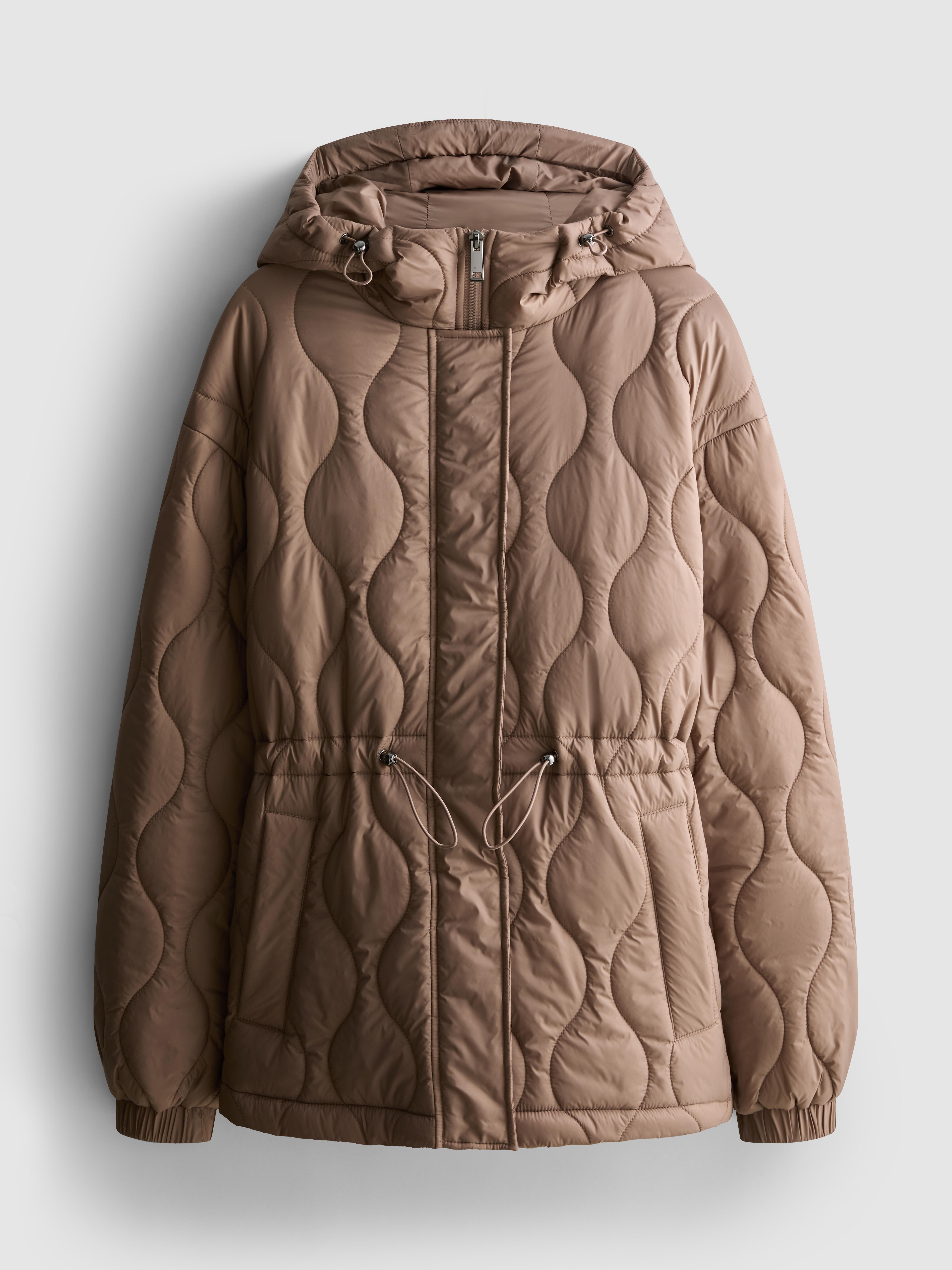 Steppelt, húzott derekú dzseki - Barna - Női | Primark