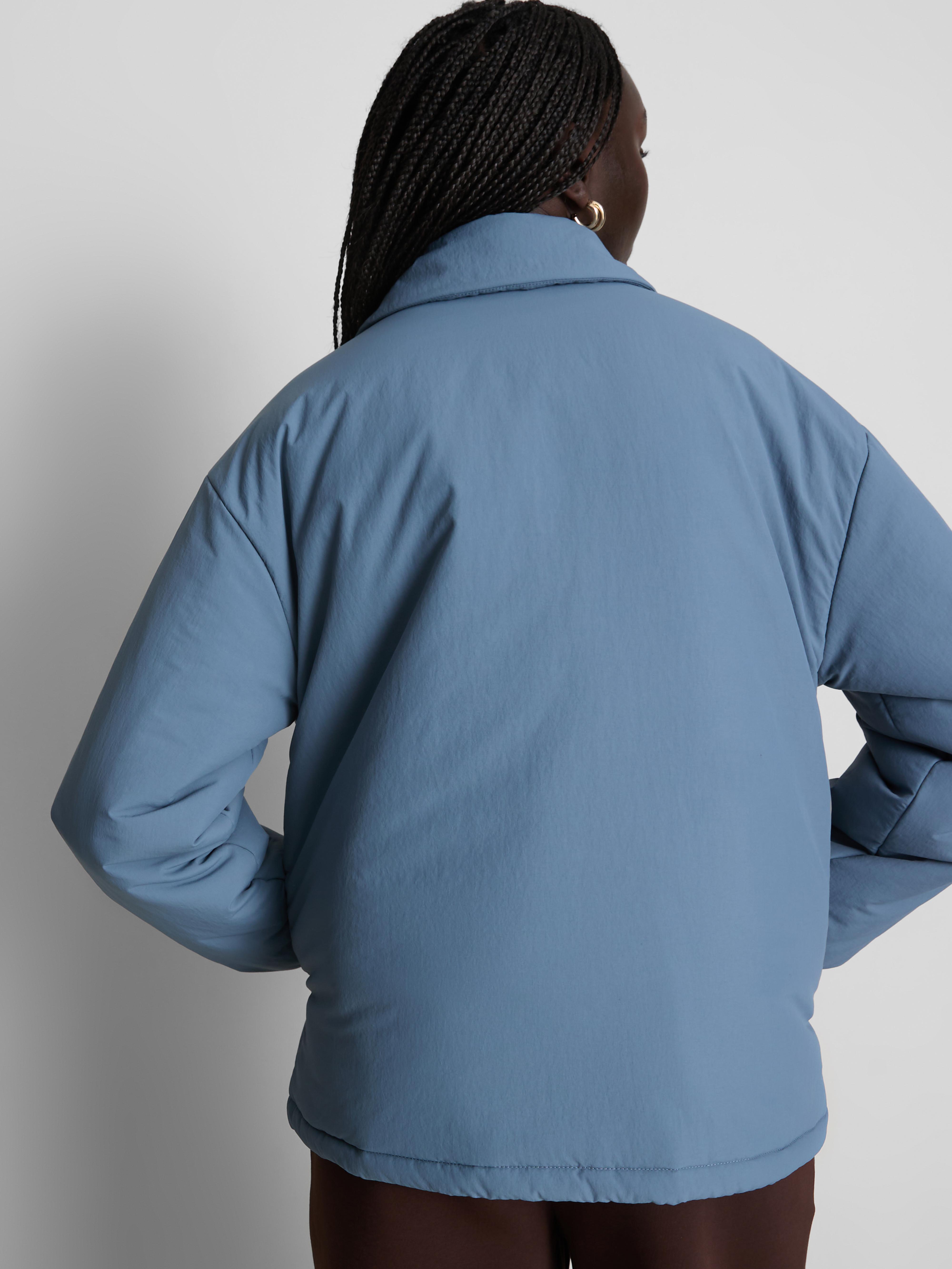 Women's Blue Padded Collar Jacket | Penneys