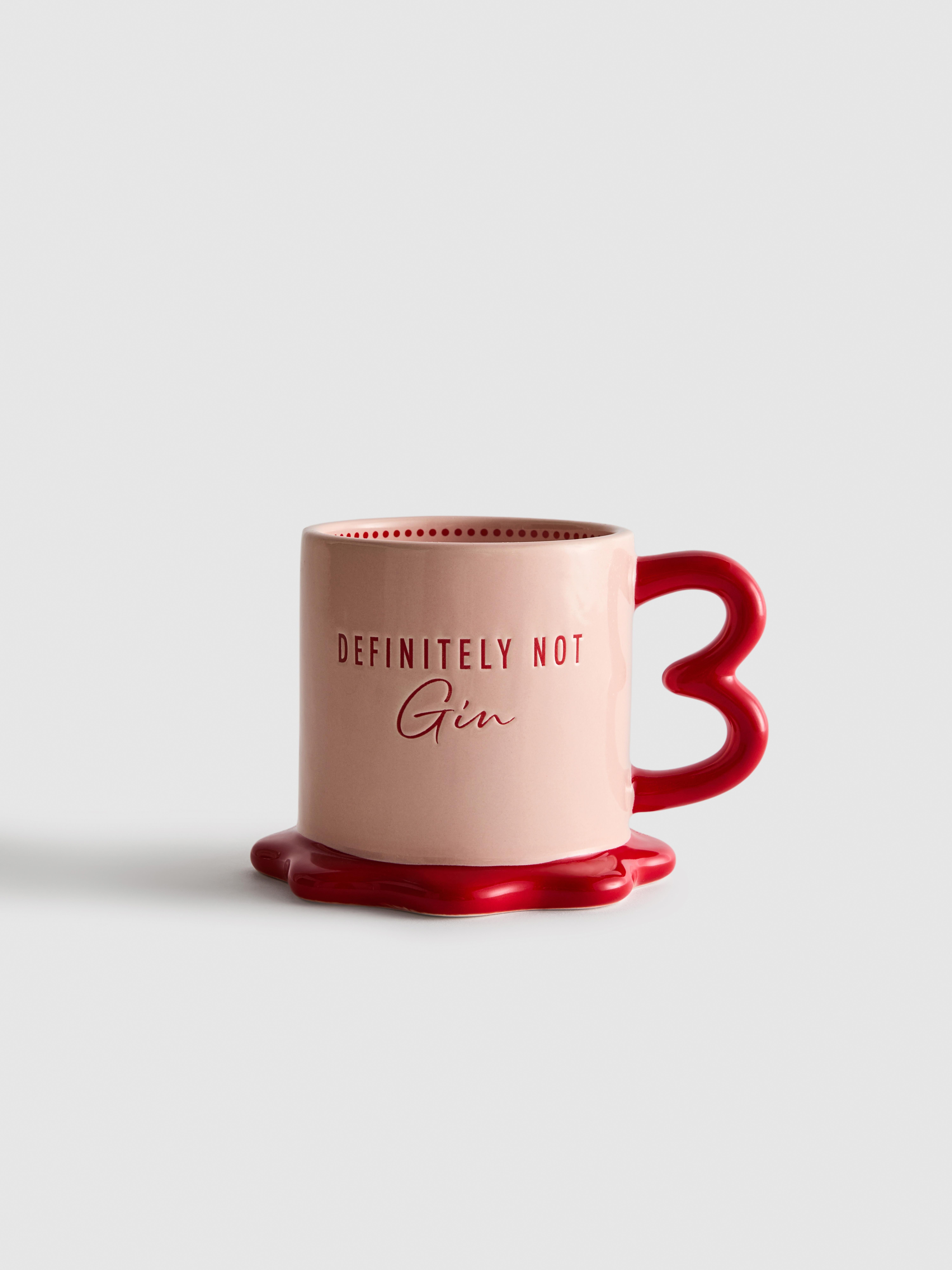 Keramiktasse mit Slogan - Rosa | Primark