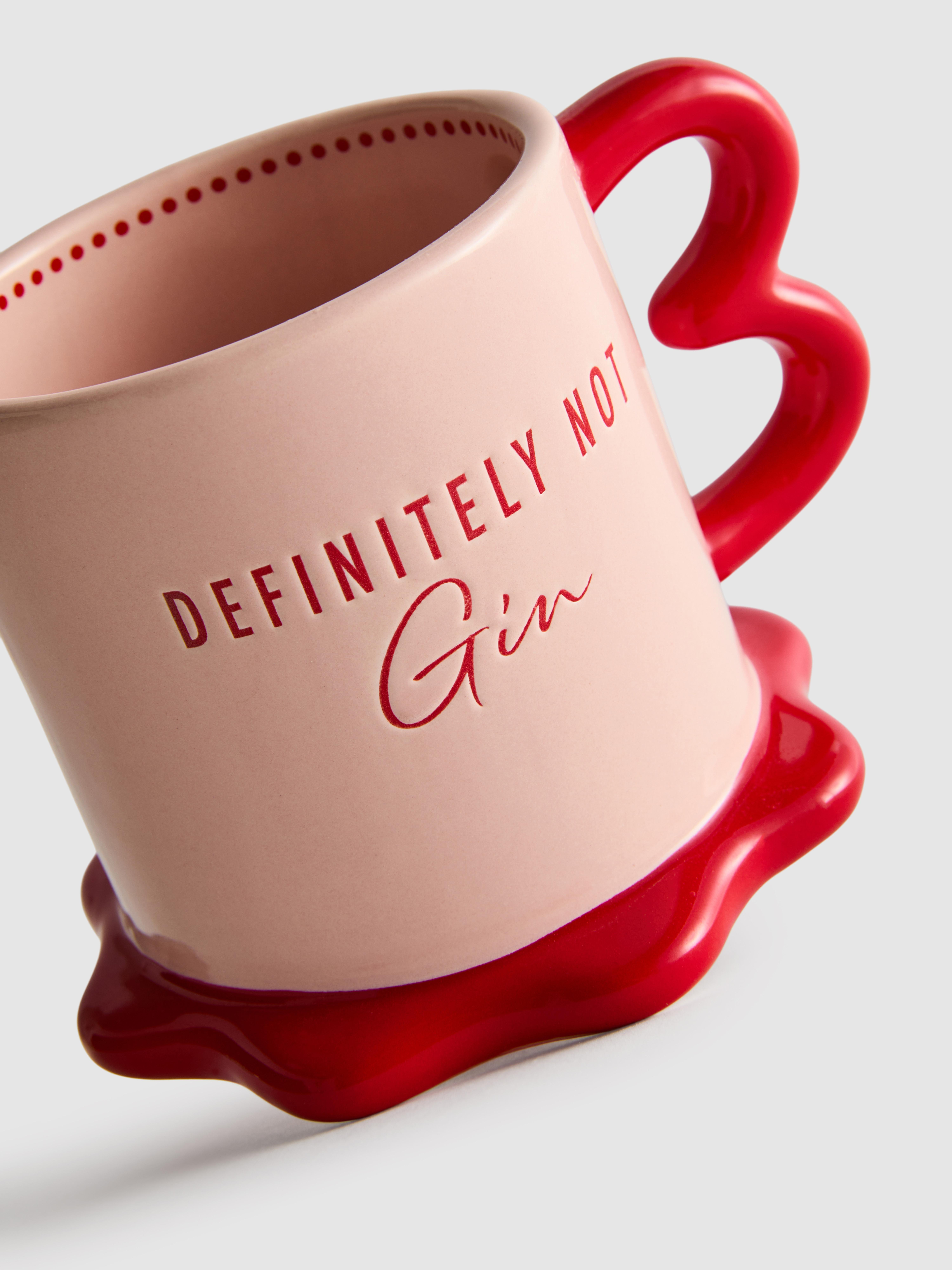 Keramiktasse mit Slogan - Rosa | Primark