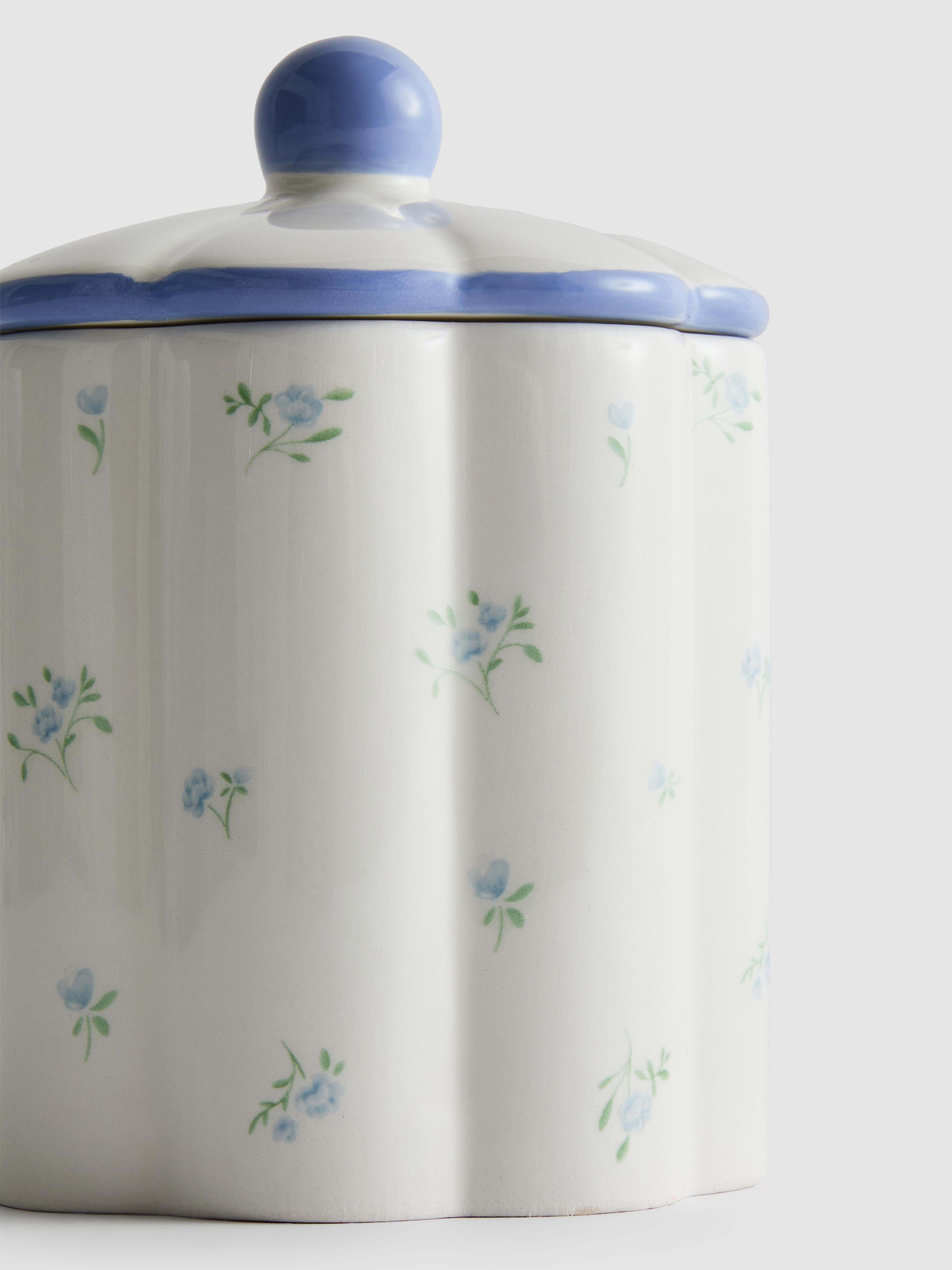 White Floral Sugar Bowl | Primark