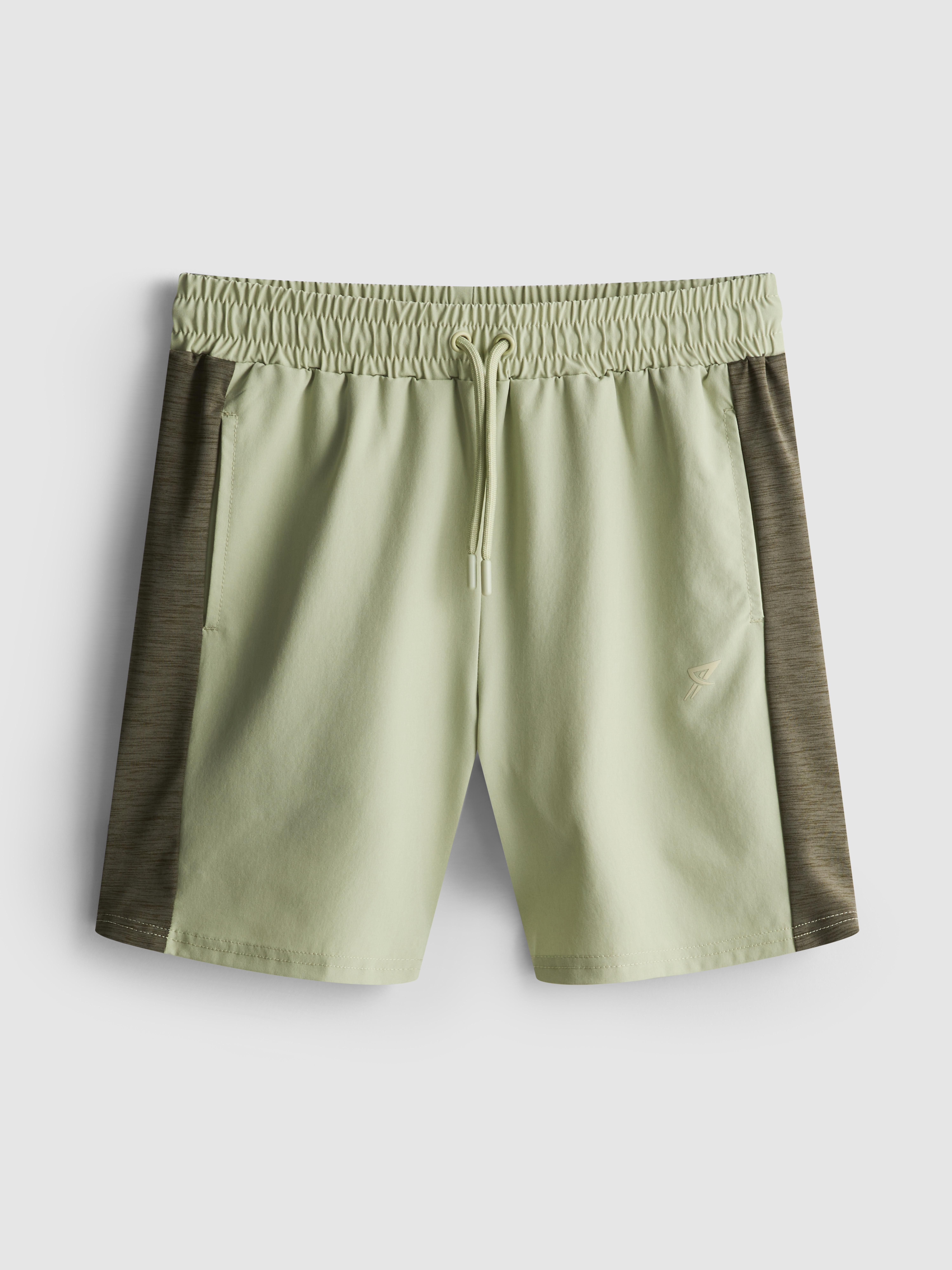 Boys Light Green 7-15yrs | Active Bonded Track Shorts | Primark
