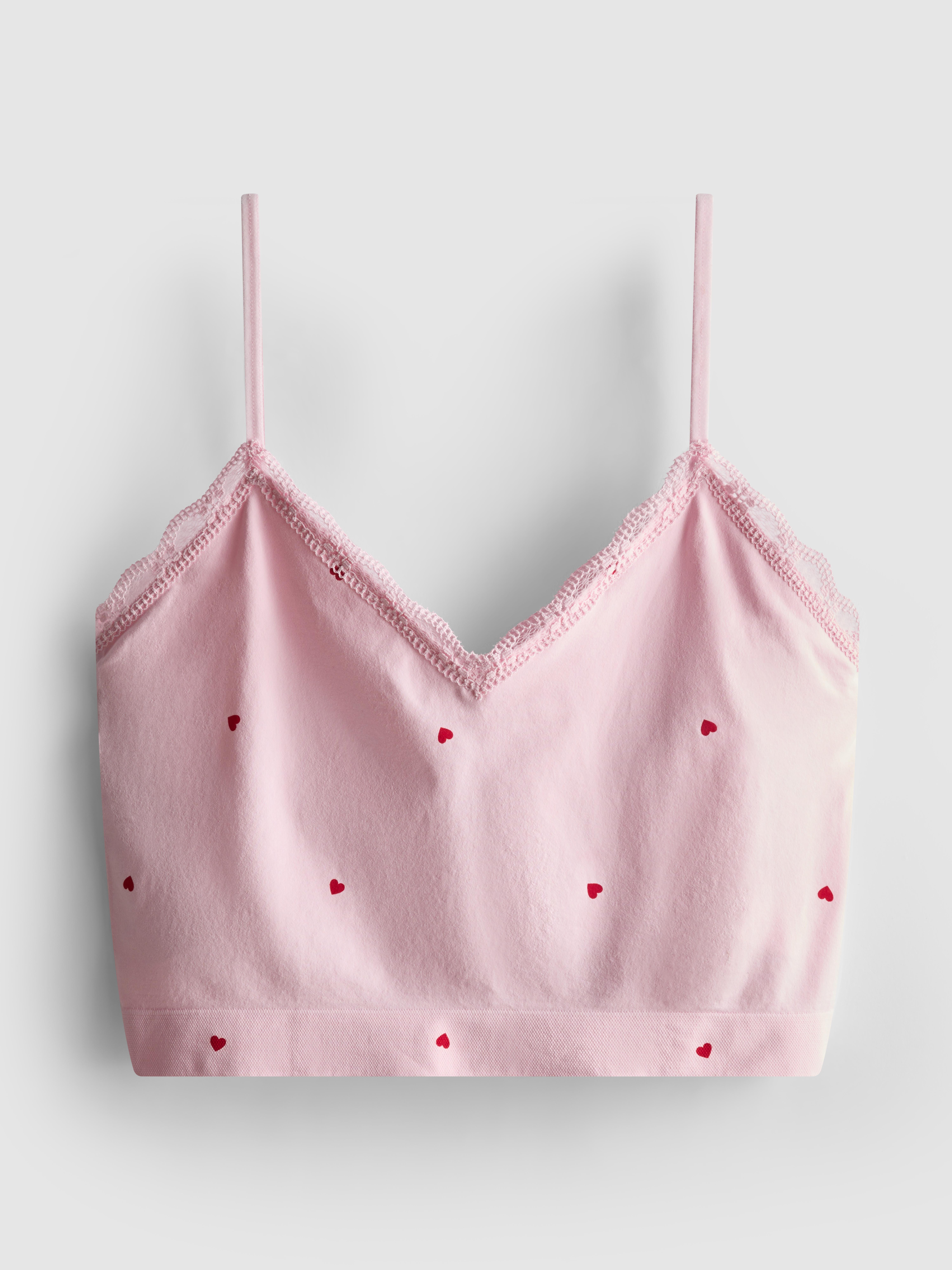 Womens Light Pink Seamless Printed Cami Top | Primark
