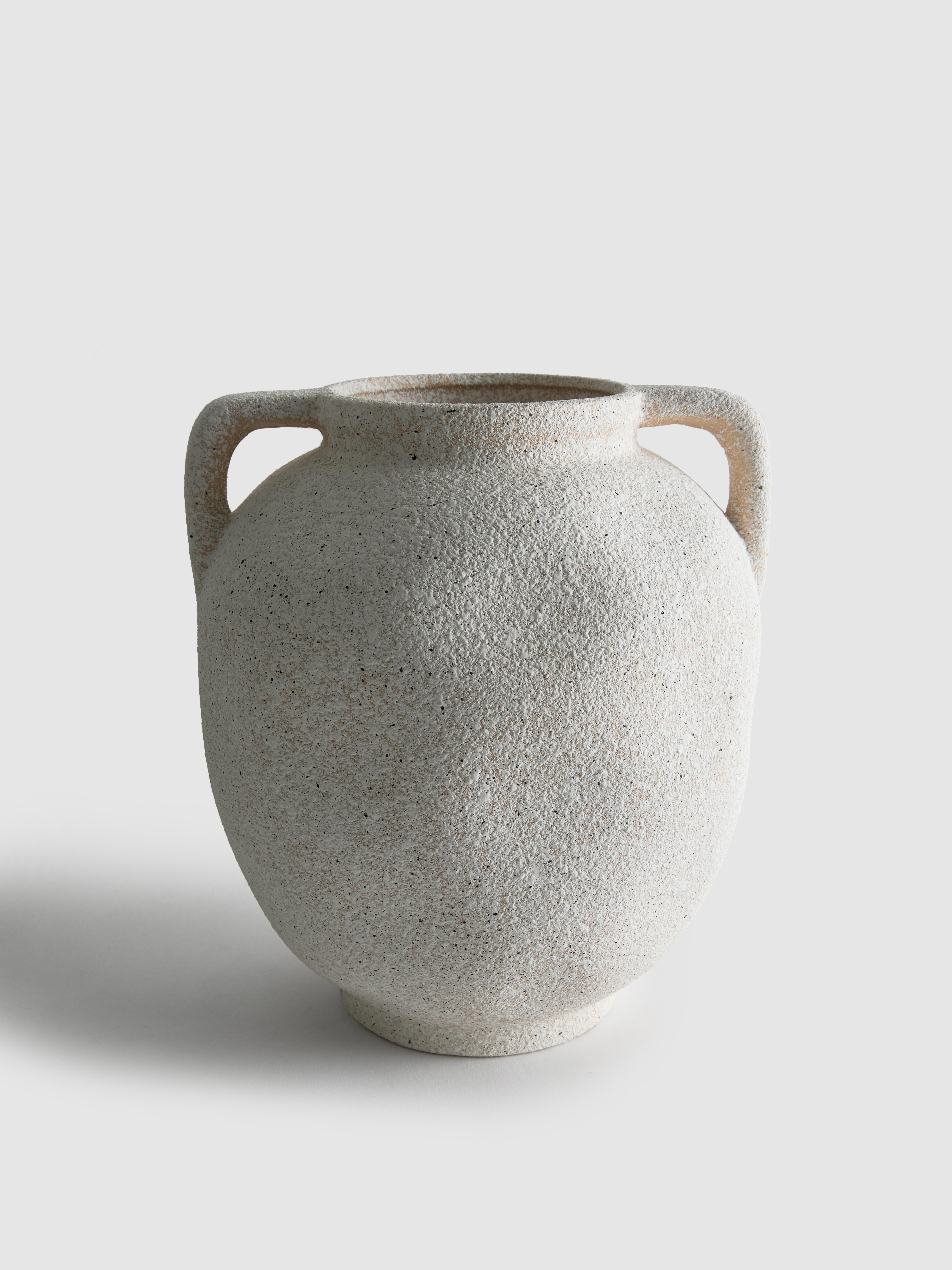 Cream Large Urn-Style Vase | Primark