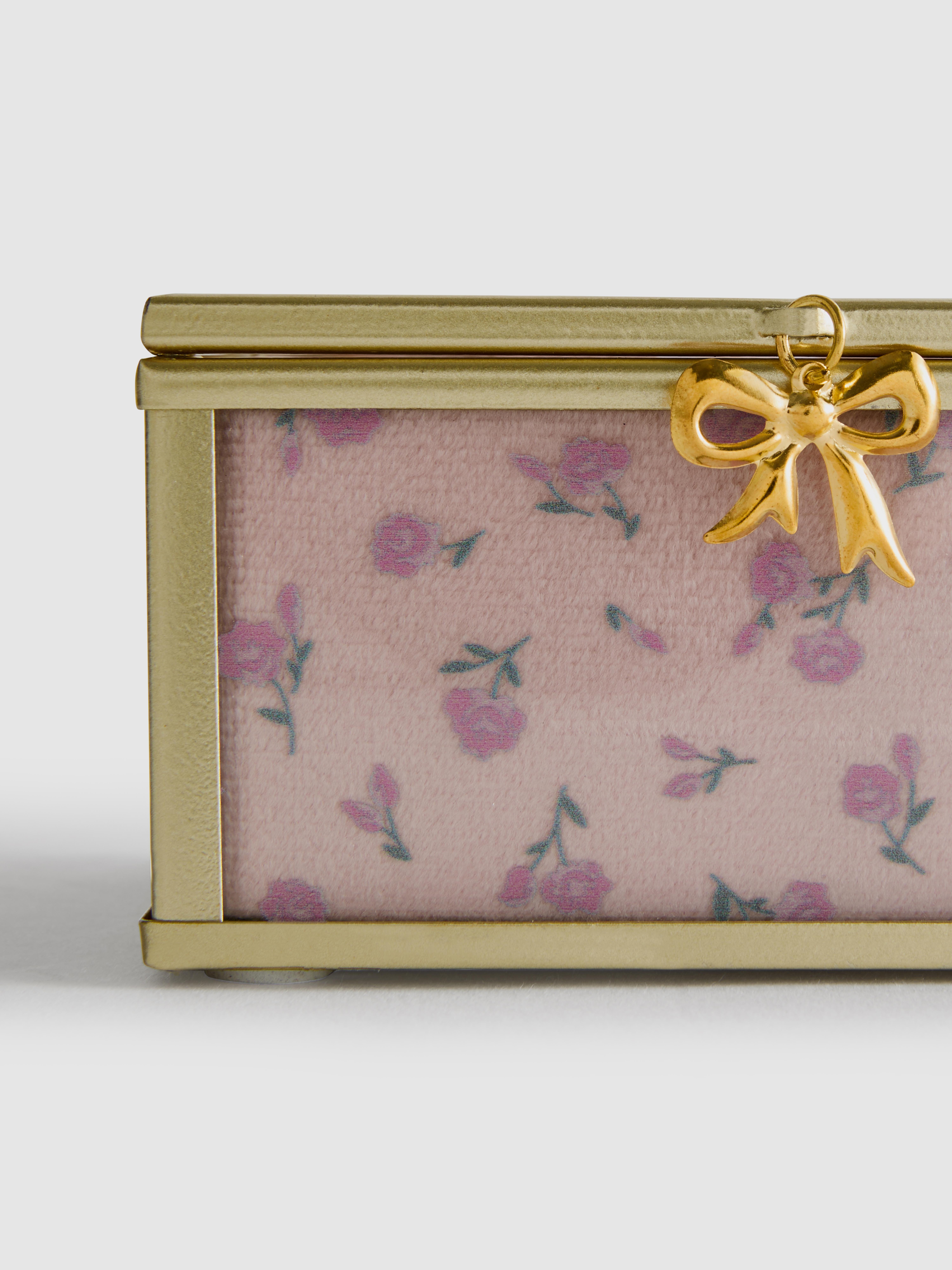Pink Floral Ring Box | Primark